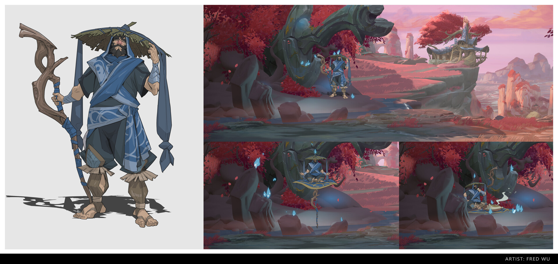 Fred84 - Project L - Spirit Hills Stage NPCs