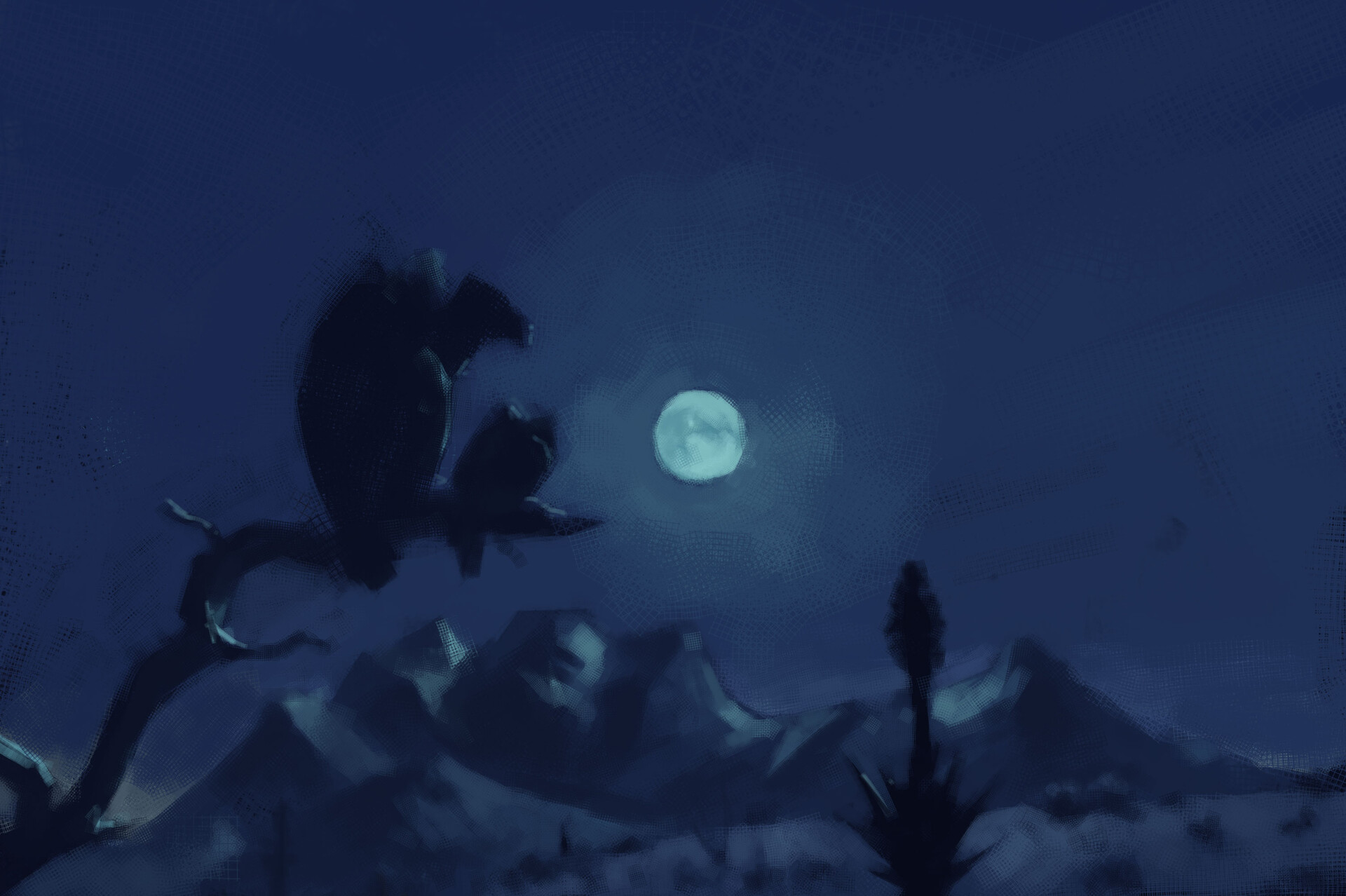 ArtStation - HELDEEP411: Moon Struck