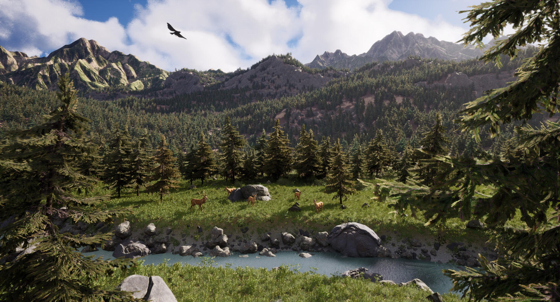 ArtStation - UE5 - Procedural Environment