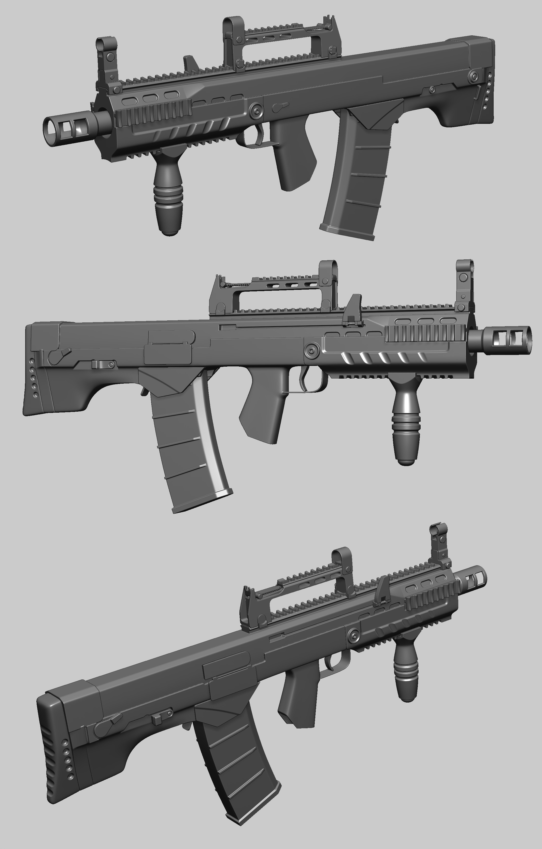 3D Artist - ShAK-12 High Poly