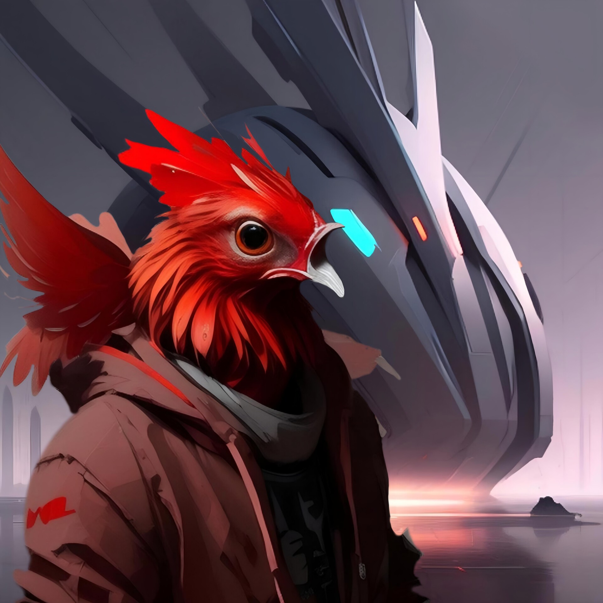 ArtStation - Ein Moll Huhn