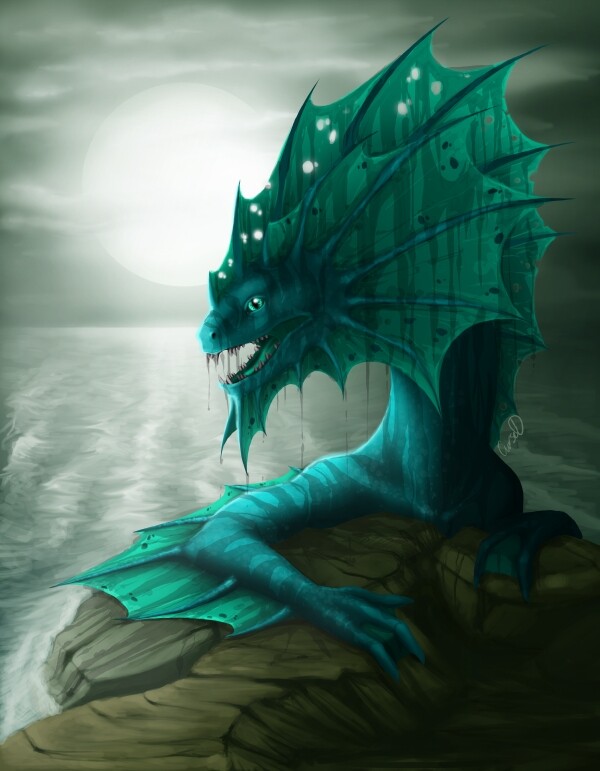 ArtStation - Water Dragon