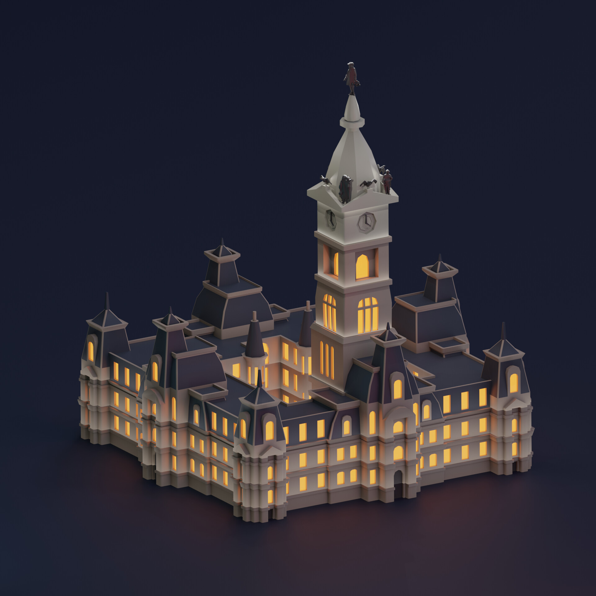 ArtStation - Philadelphia City Hall