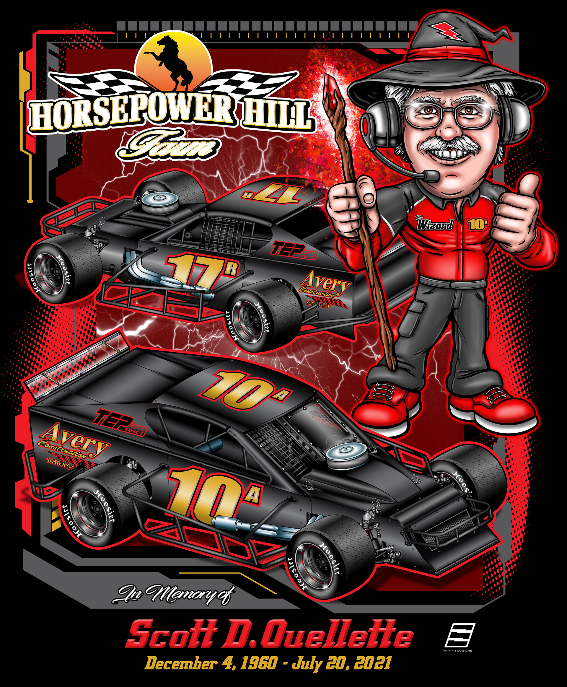 ArtStation - Horsepower Hill racing shirt