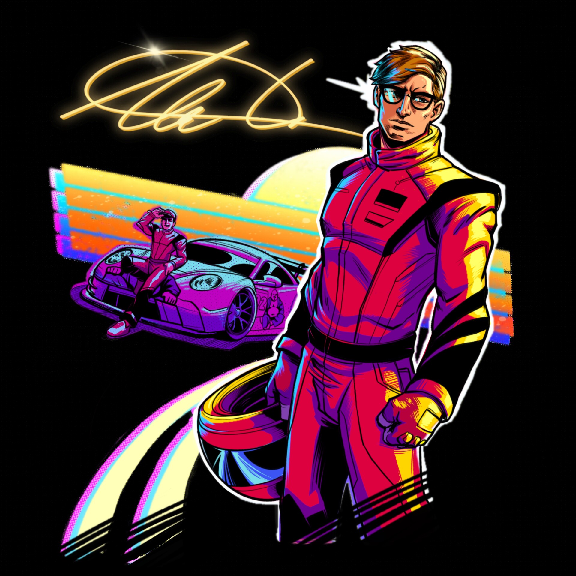 ArtStation - IMSA Porsche Racer - Alec Udell