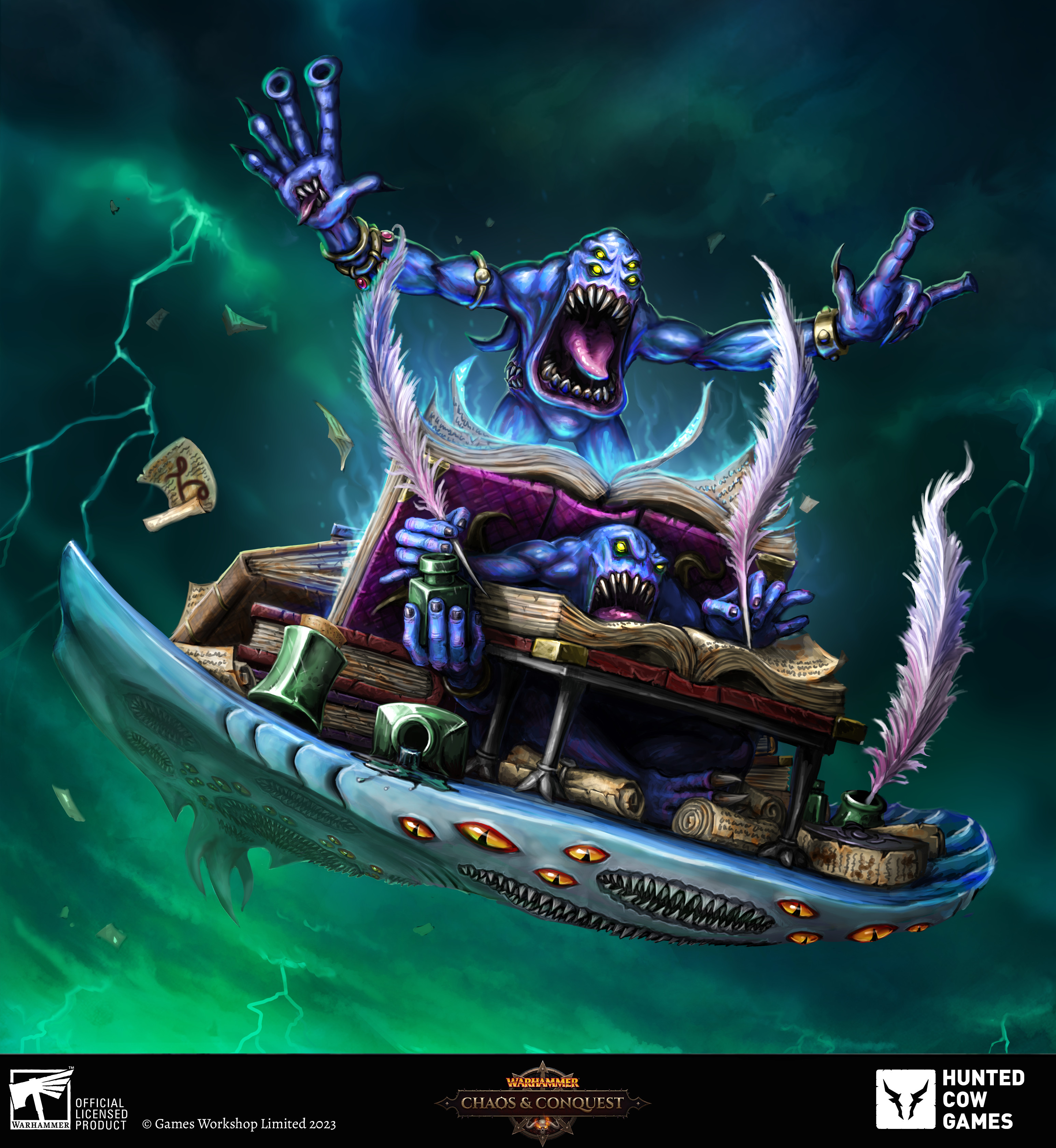 Brett Tucker - The Blue Scribes - Warhammer Chaos & Conquest