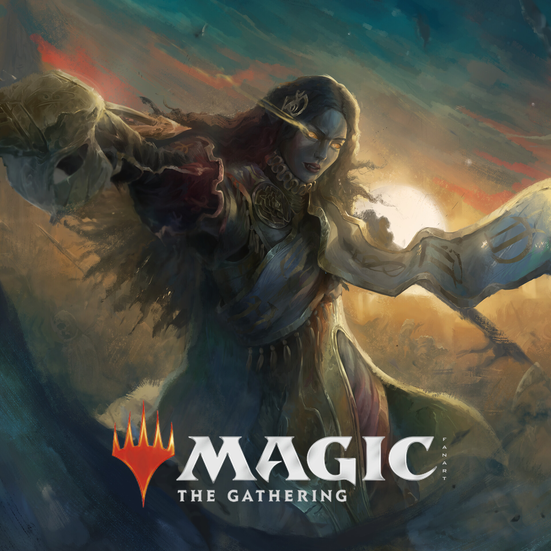 ArtStation - Elenda the Dusk Rose (MTG) Fan Art