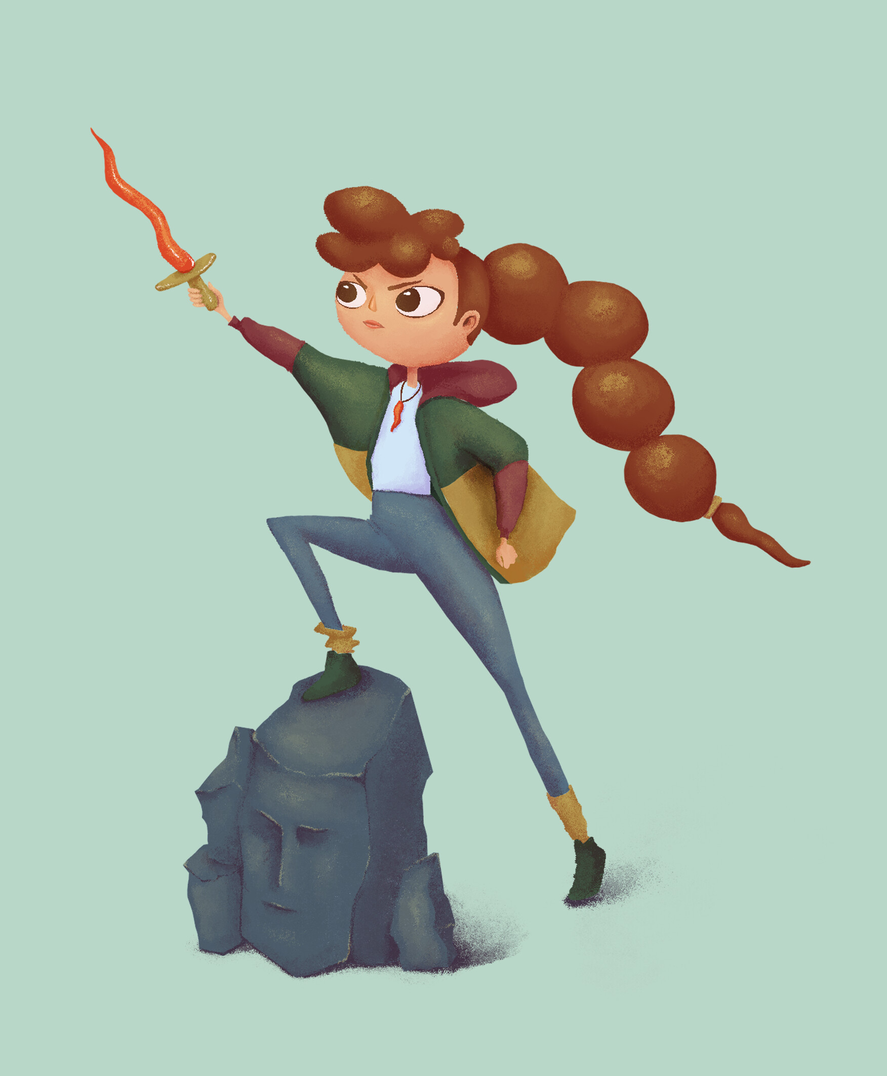 ArtStation - Pia Character Concept Art