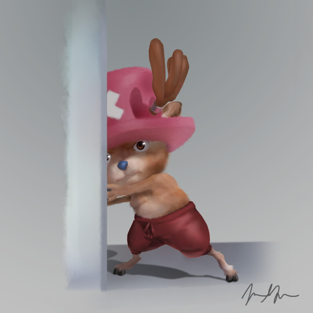 ArtStation - Toni Toni Chopper 2D Render