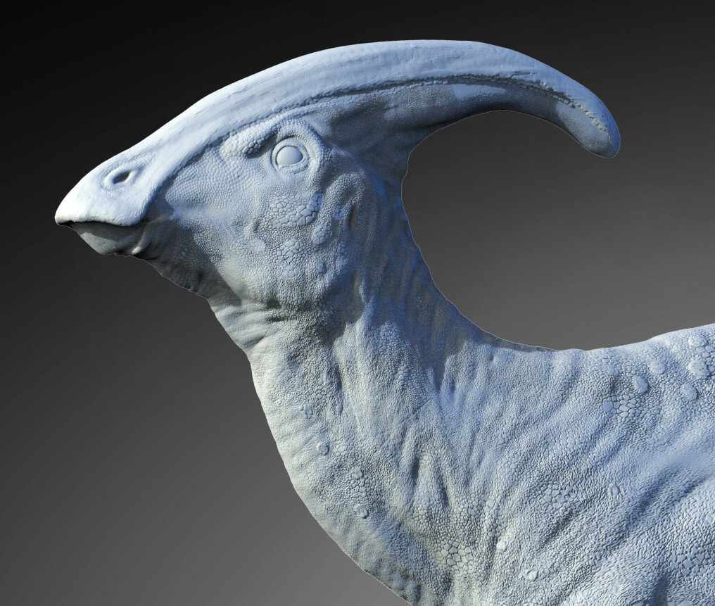 ArtStation - Parasaurolophus