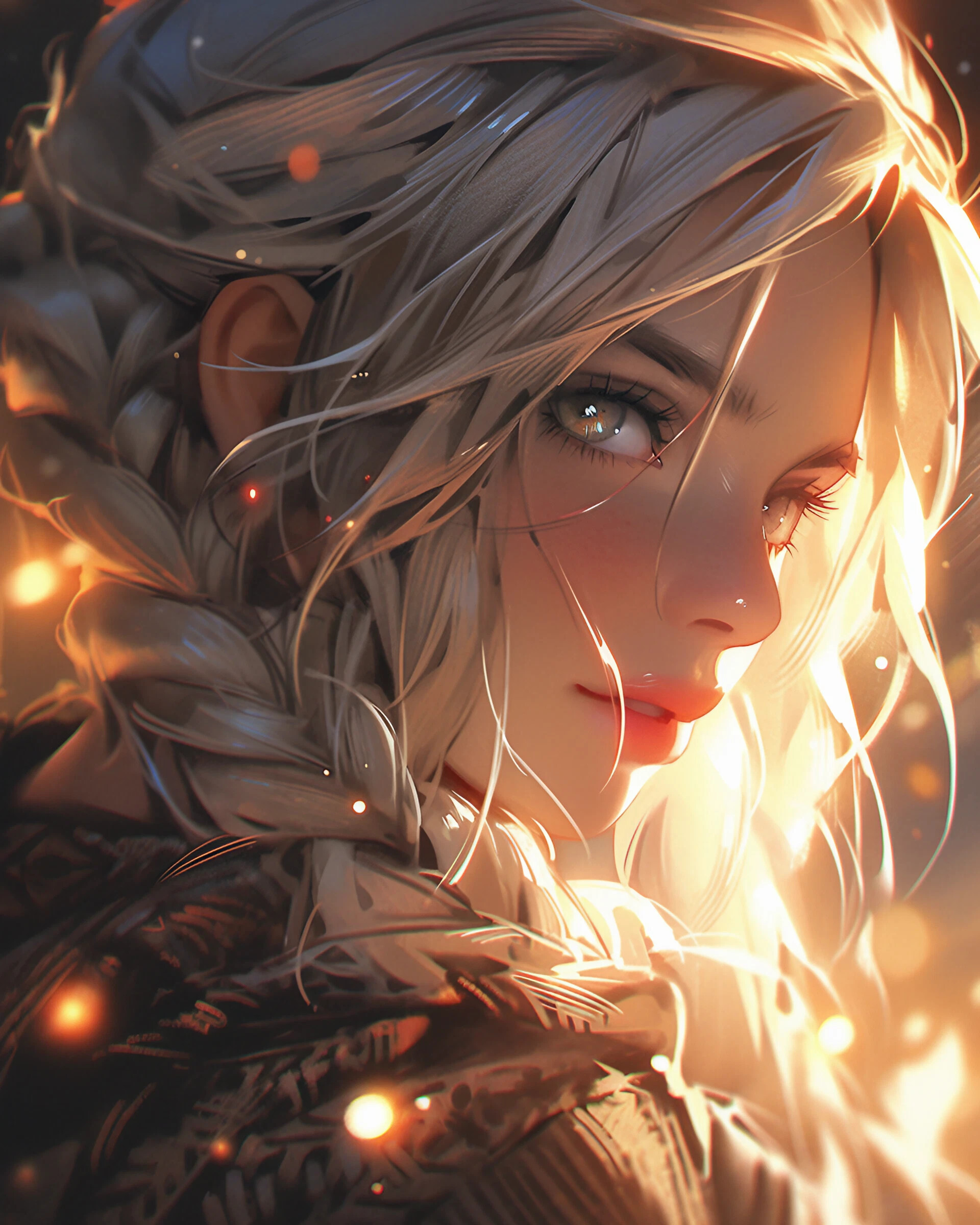 ArtStation - Ciri, a glance of beauty