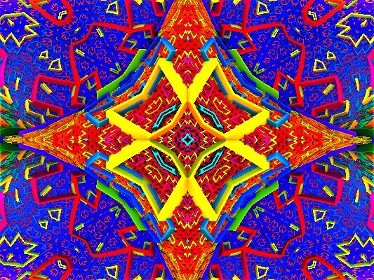 dlart - Guiding star fractal 67