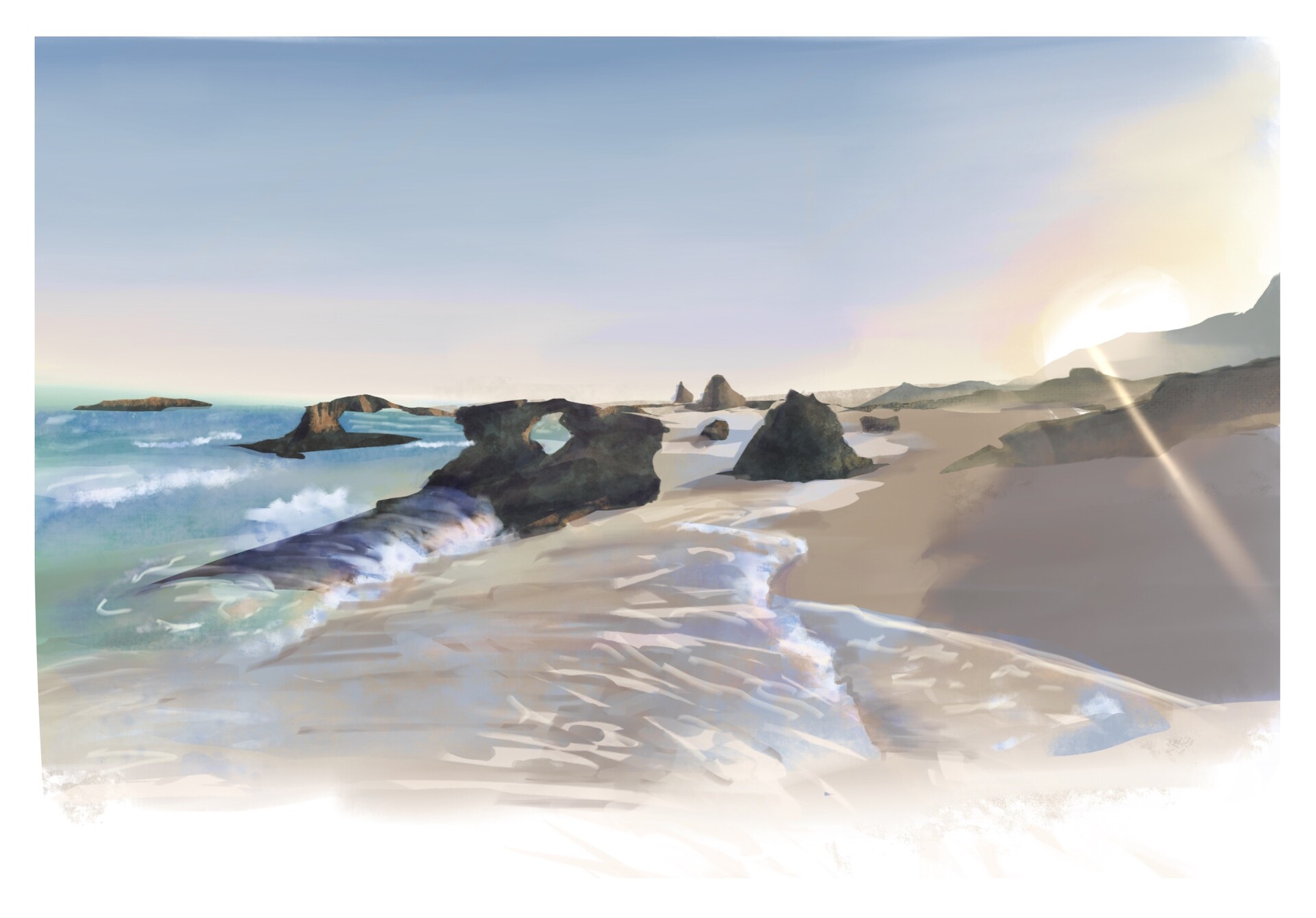 ArtStation - Seaview