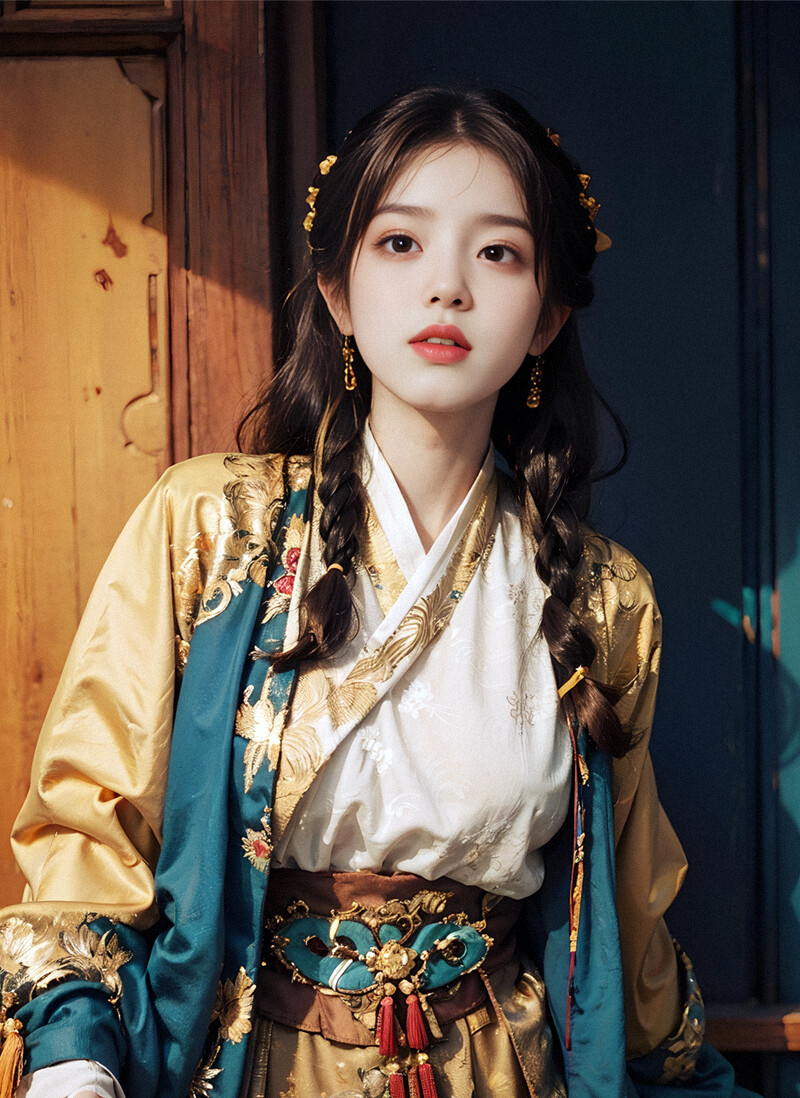 ArtStation - Chinese Hanfu Traditional Dress