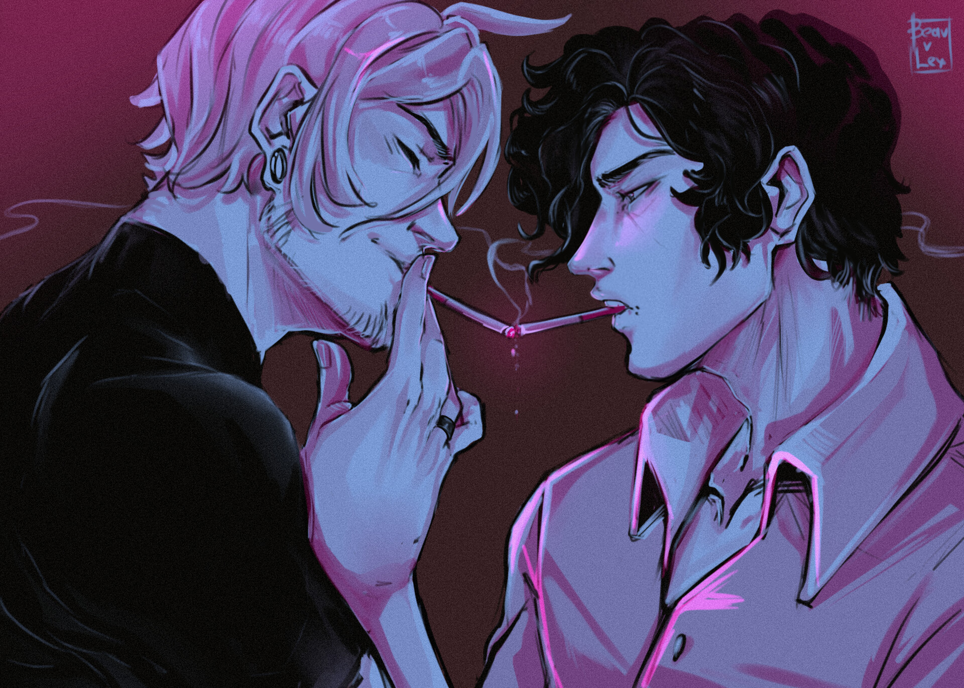 ArtStation - Sharing the Smoke