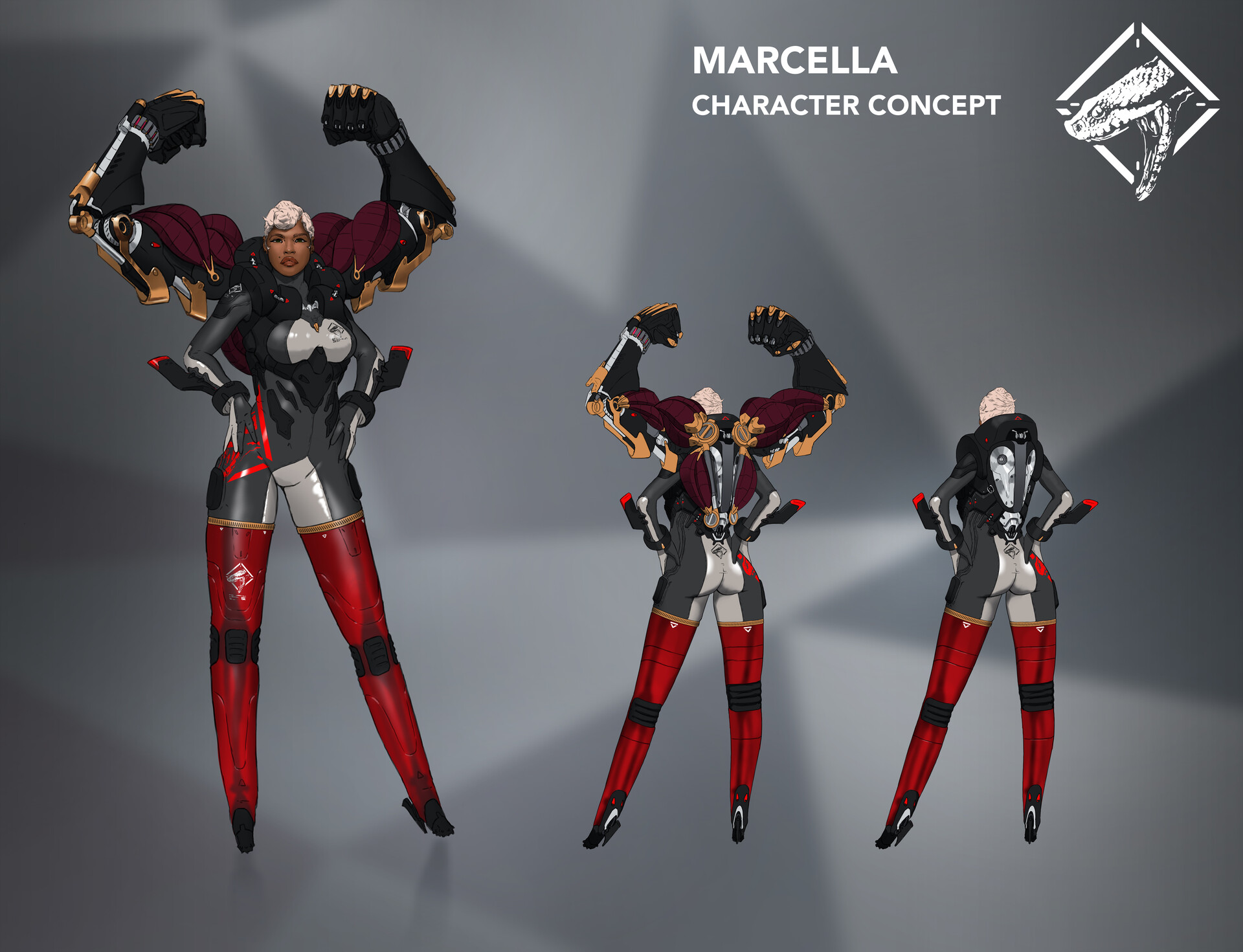 ArtStation - Marcella - Character Concept