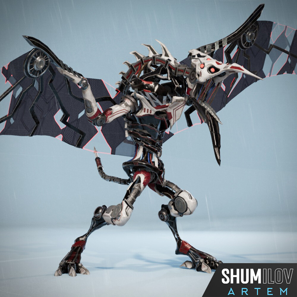 ArtStation - SciFi Beast03 Vulture