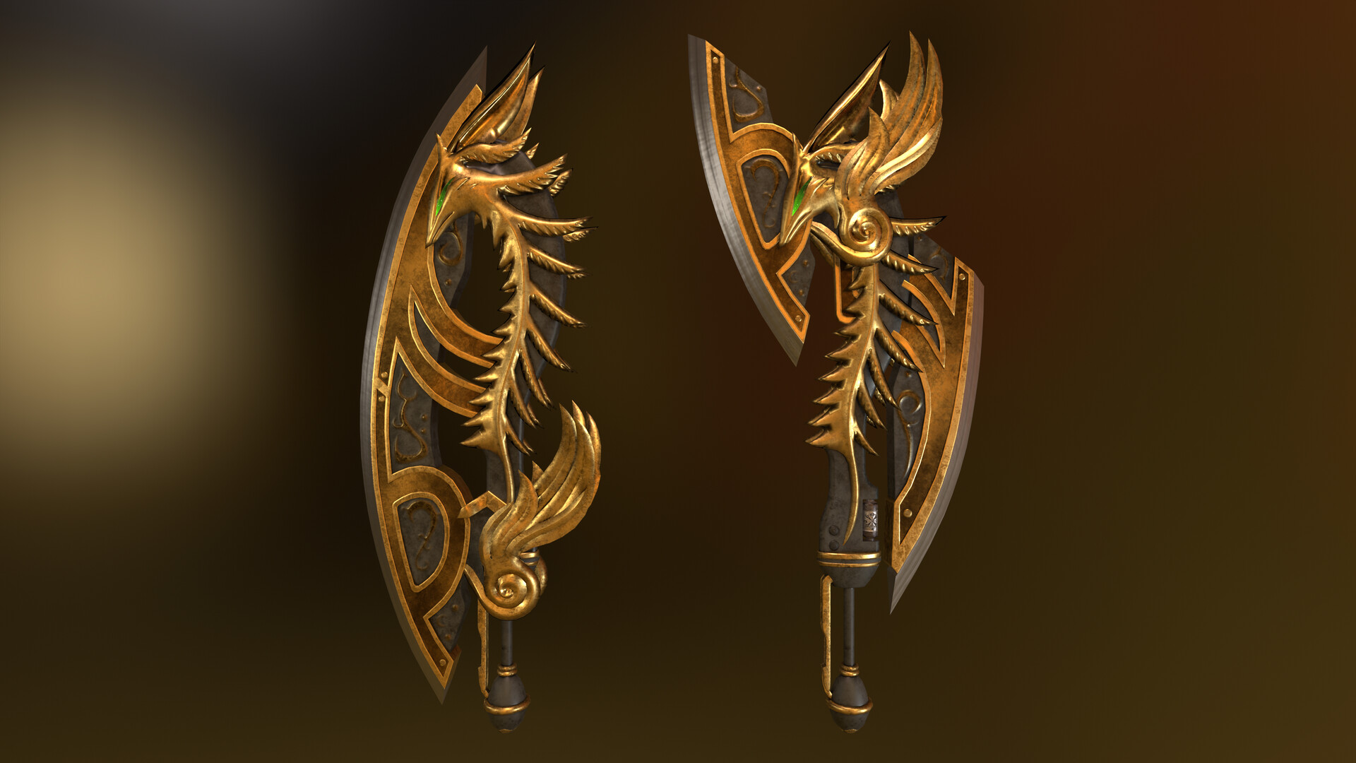 ArtStation - Shapeshifter Switch Axe Remastered