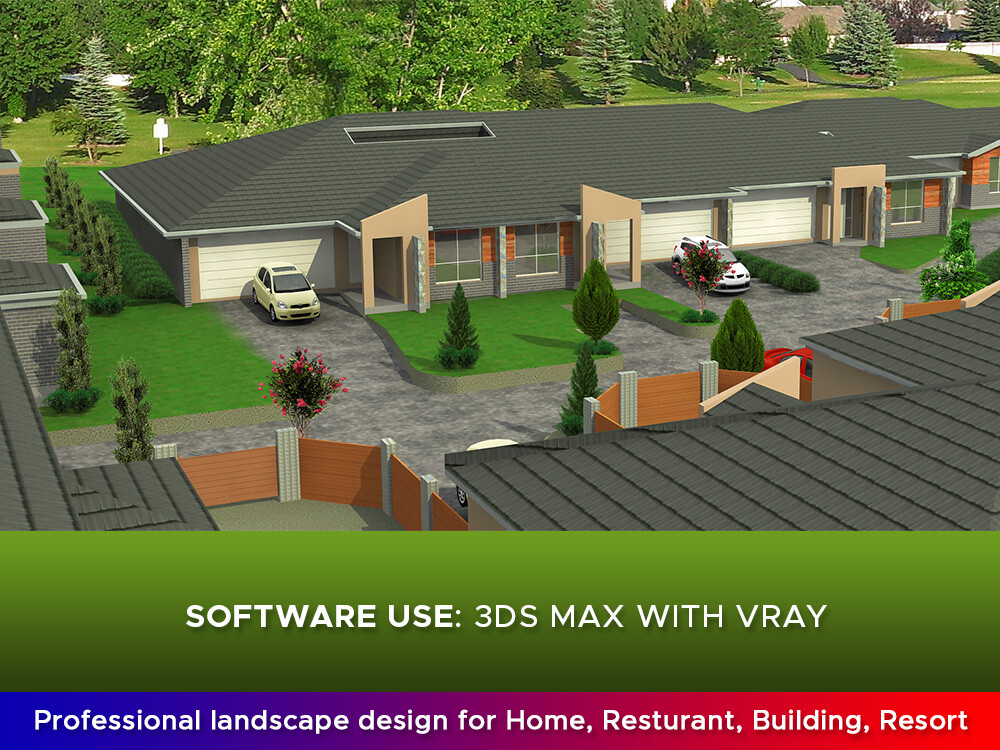 ArtStation - Landscape 3d rendering