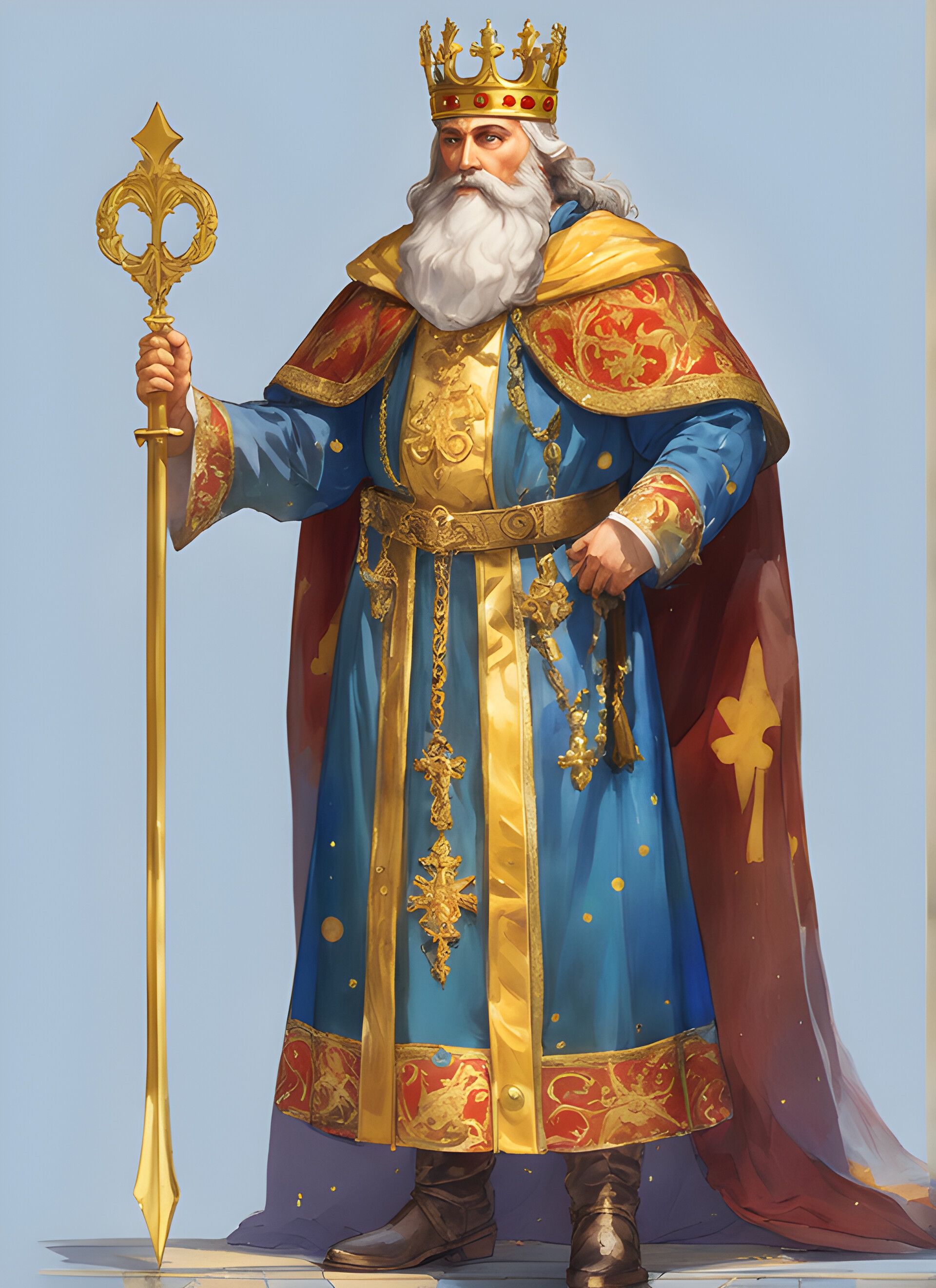 ArtStation - medieval king