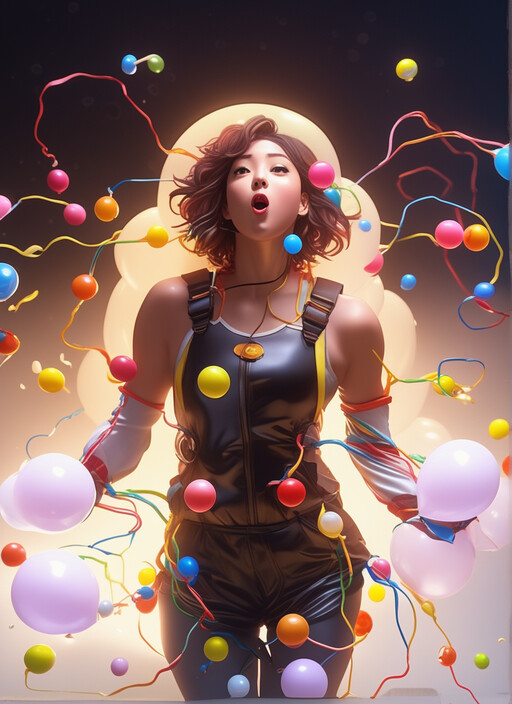 ArtStation - balloons and bubbles electricity
