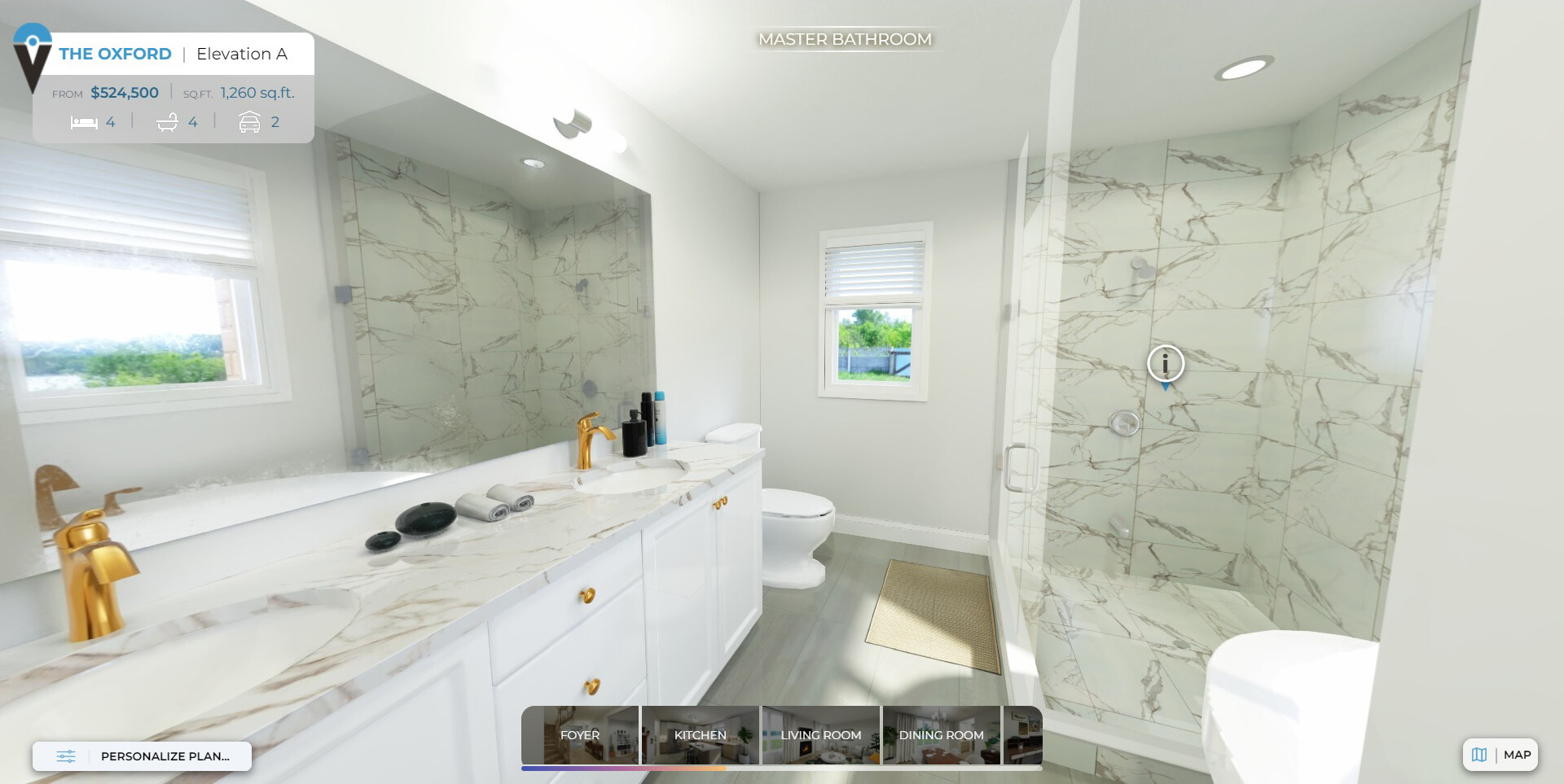 Rita Puhakka - Portfolio website - Interior Environment & Models - Web-based & VR Home Buyer App