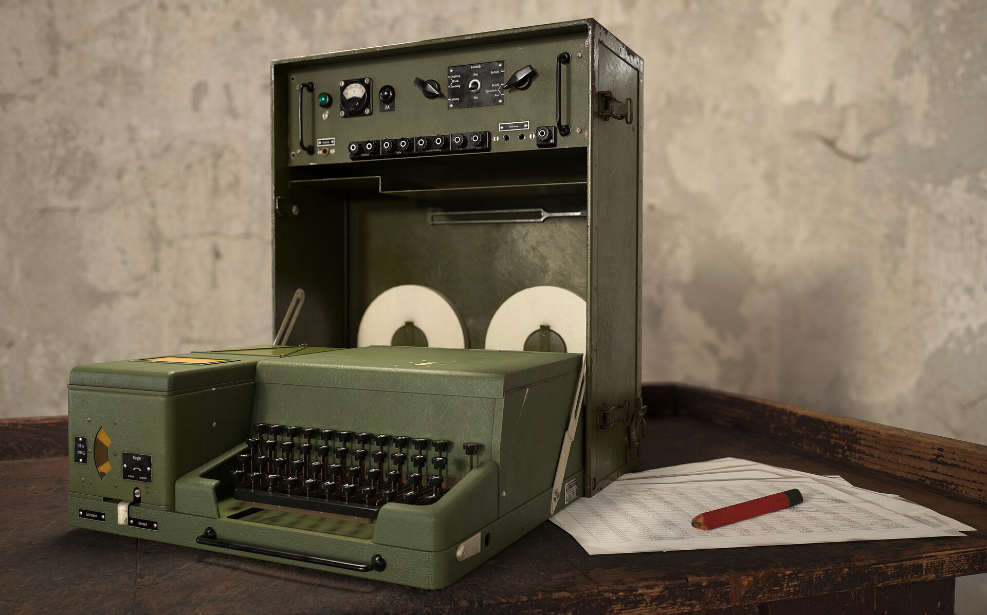 Priscilla Nascimento - ATF Hellschreiber Teleprinter