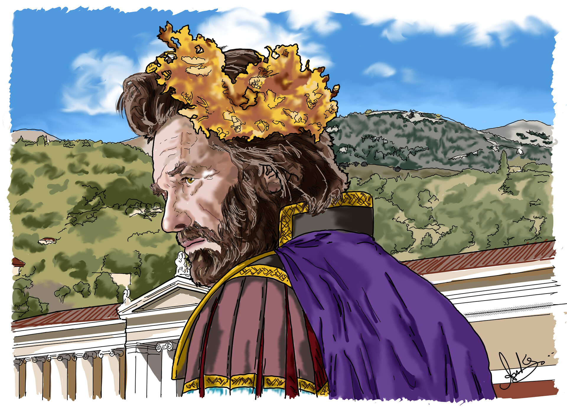 ArtStation - Philip of Macedon