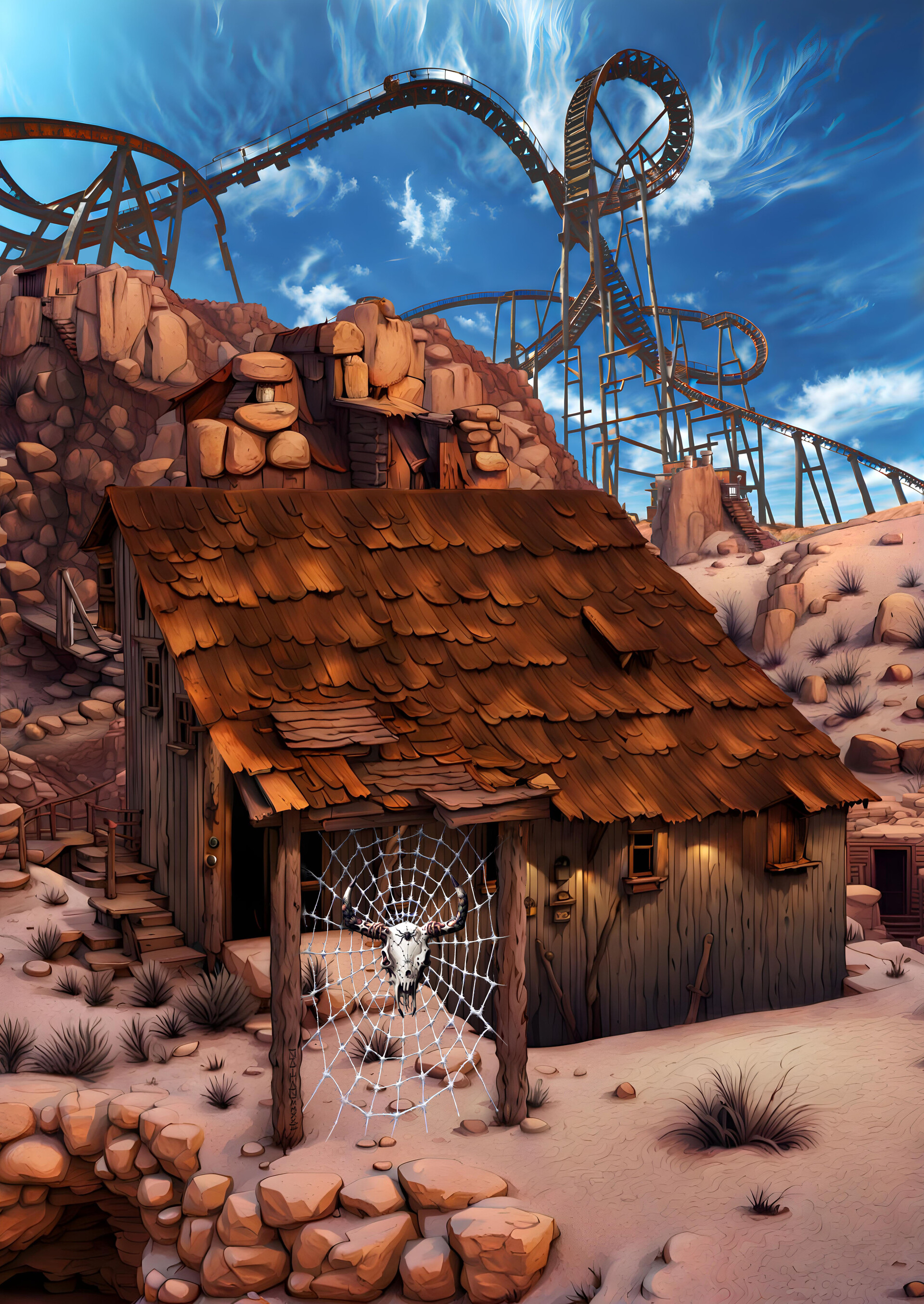 ArtStation - Coaster Cabin