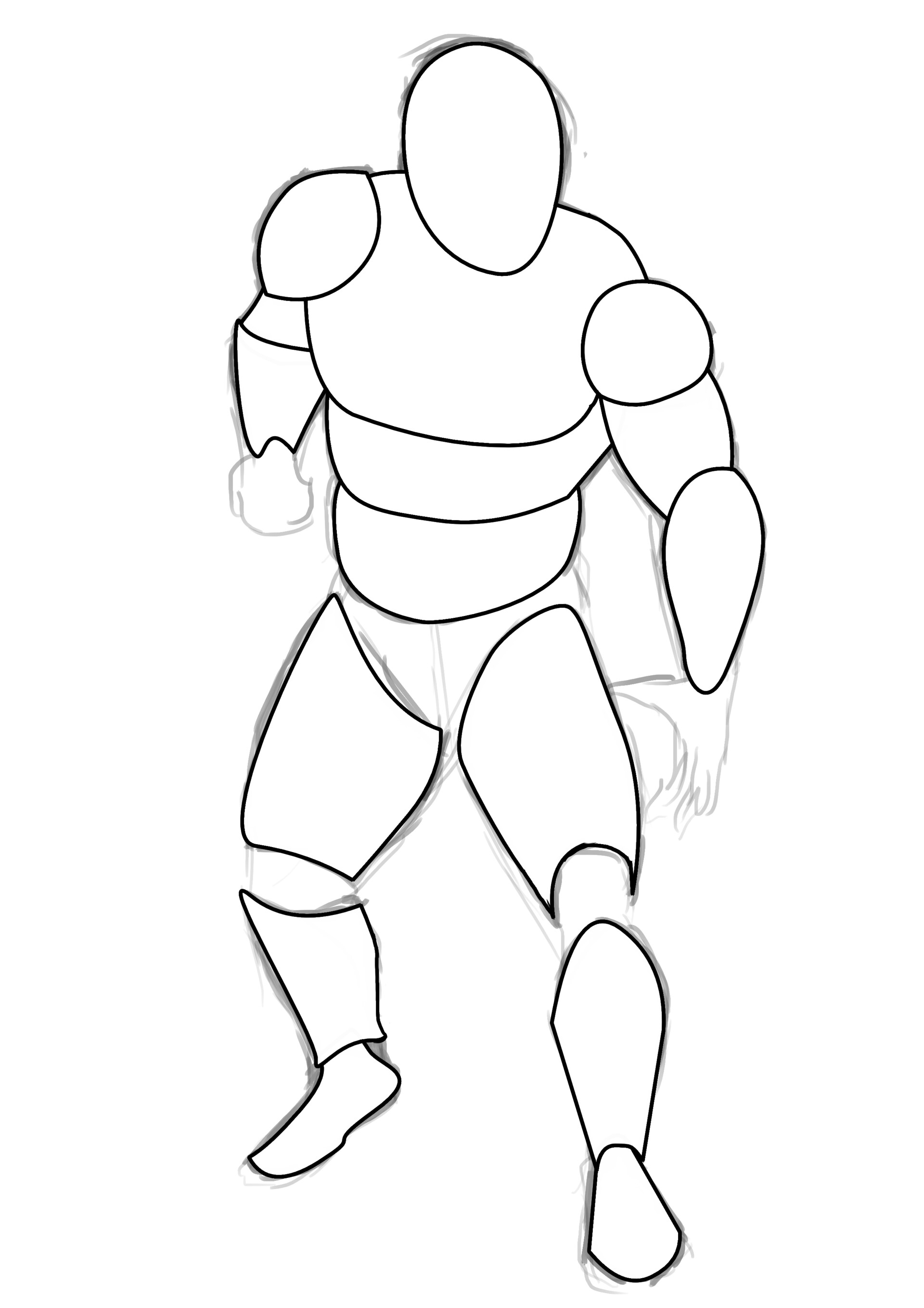 how to draw the fire ninja