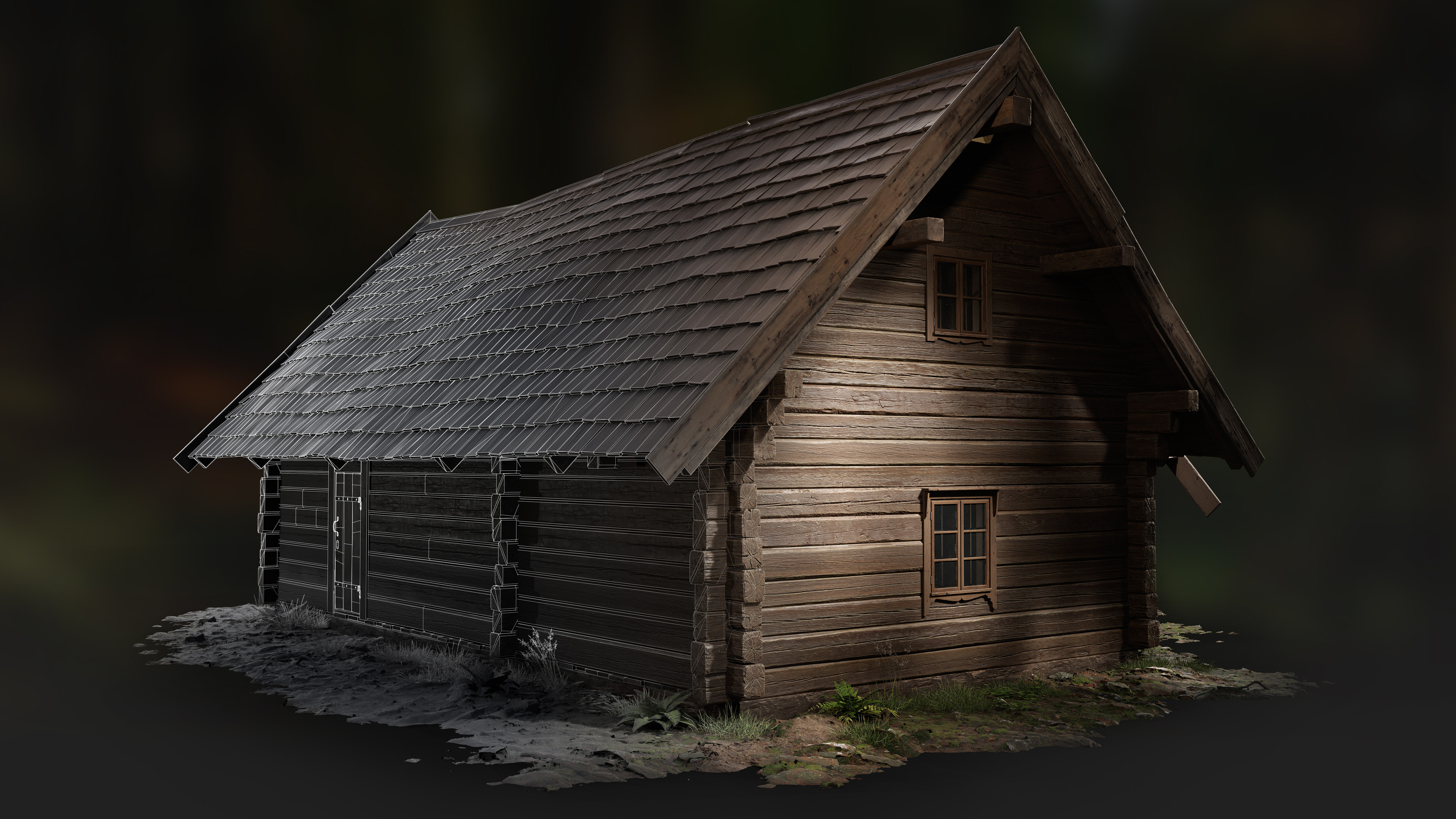 Dragos Casian - Log cabins building set