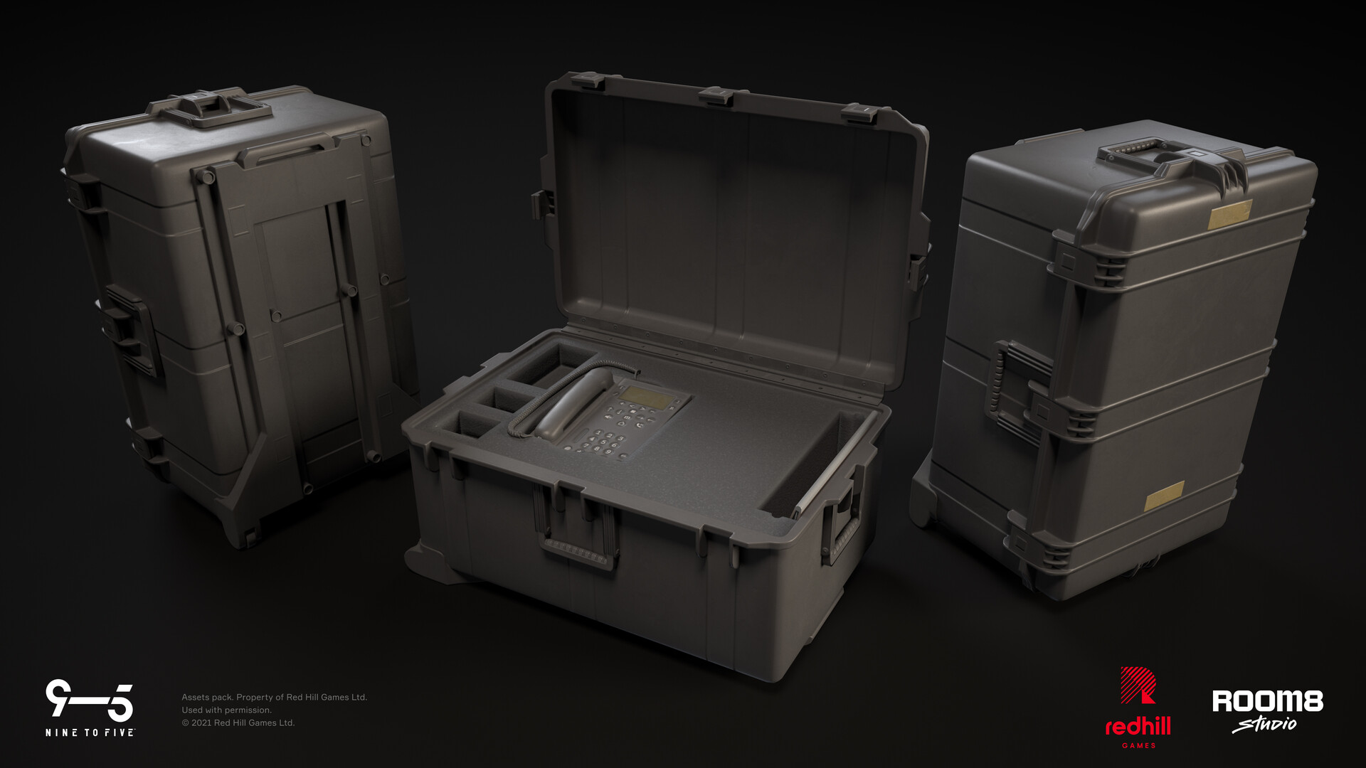 Room 8 Studio - Portfolio - Props (Nine to Five)