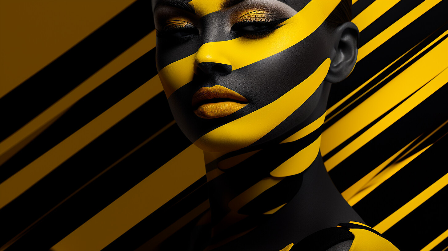 ArtStation - girls in AI lines and colours