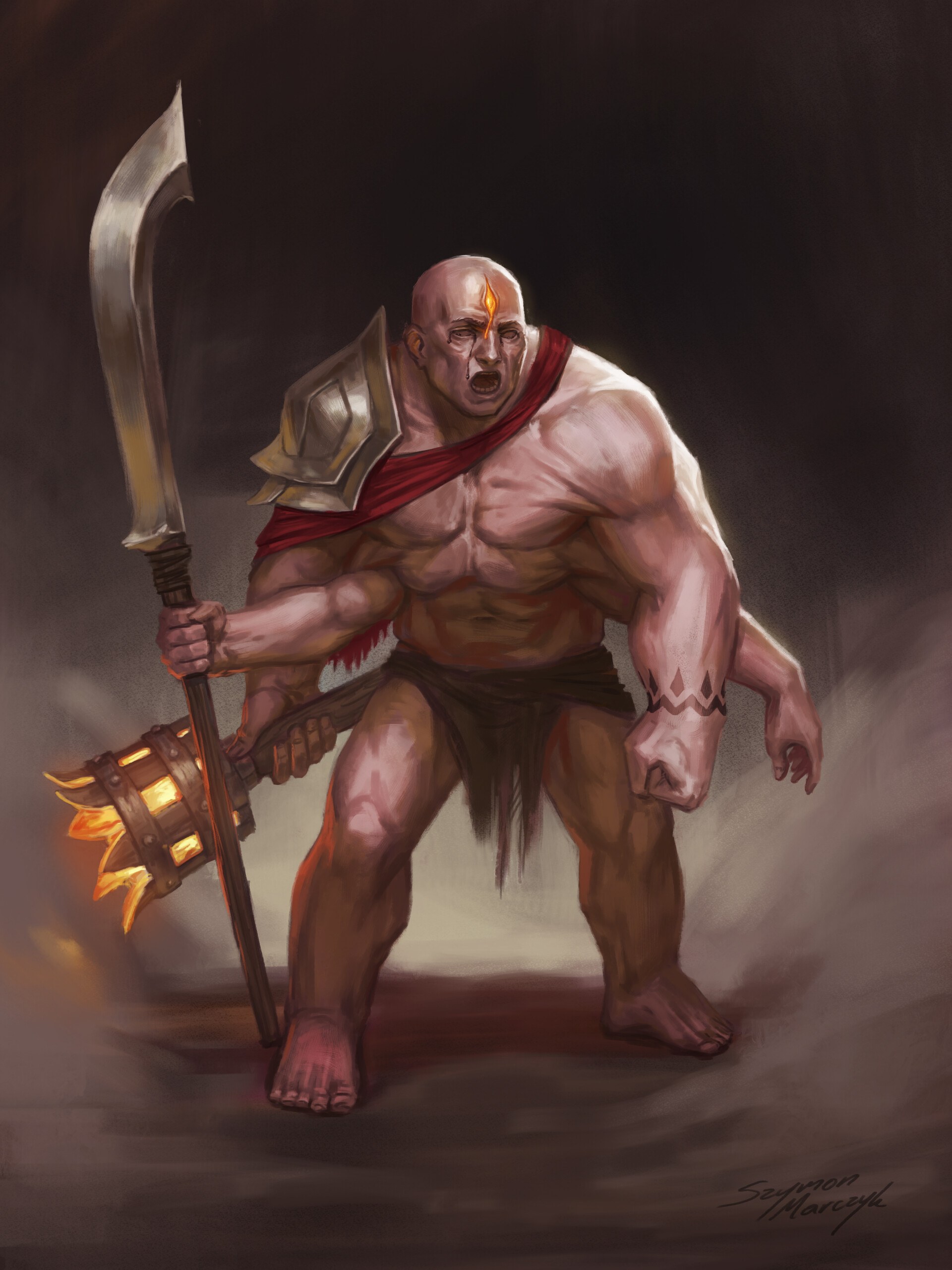 ArtStation - Marked gladiator