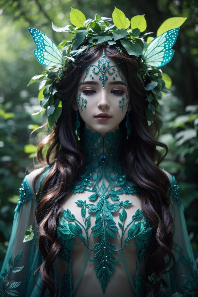 ArtStation - Forest goddess