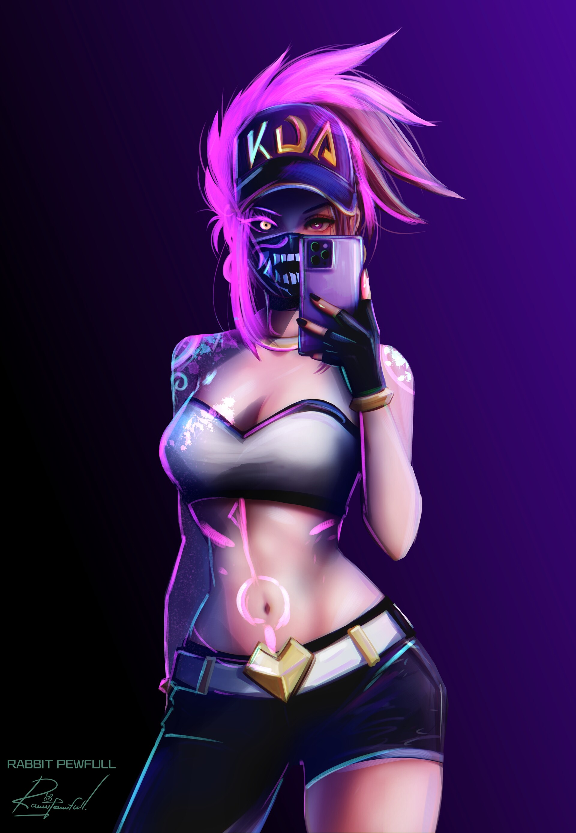 ArtStation - KDA Akali