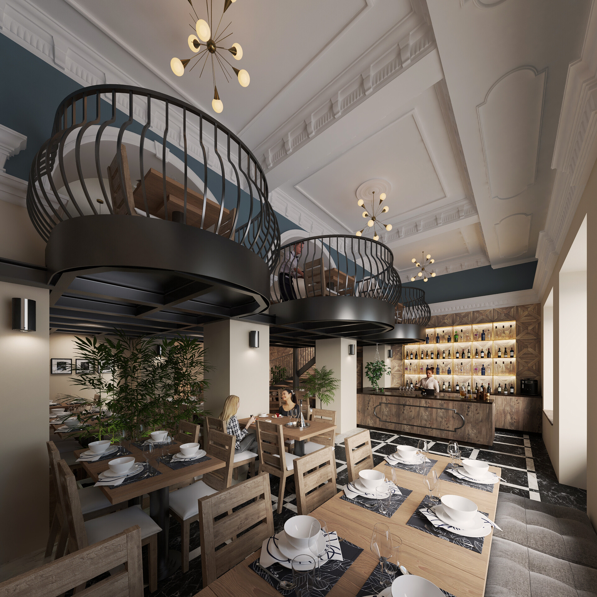 ArtStation - Akropolis Restaurant