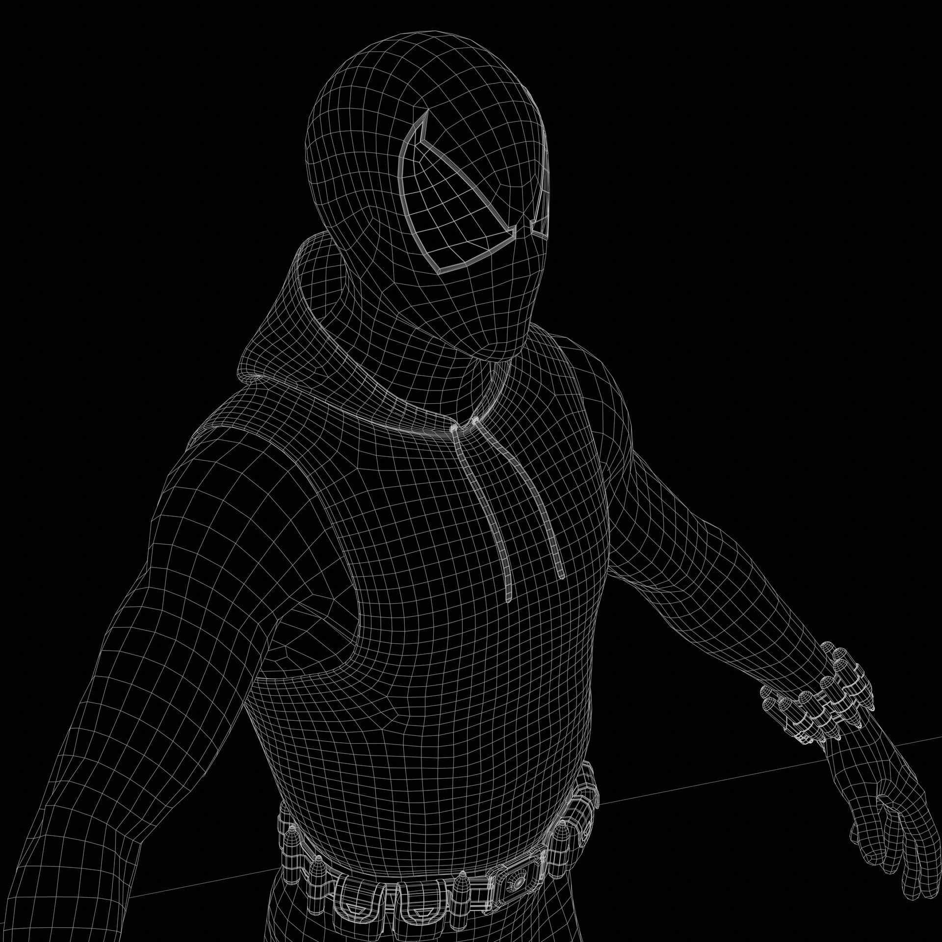 Sayed Afshan Ali - Scarlet Spider-Man Across The Spider-Verse