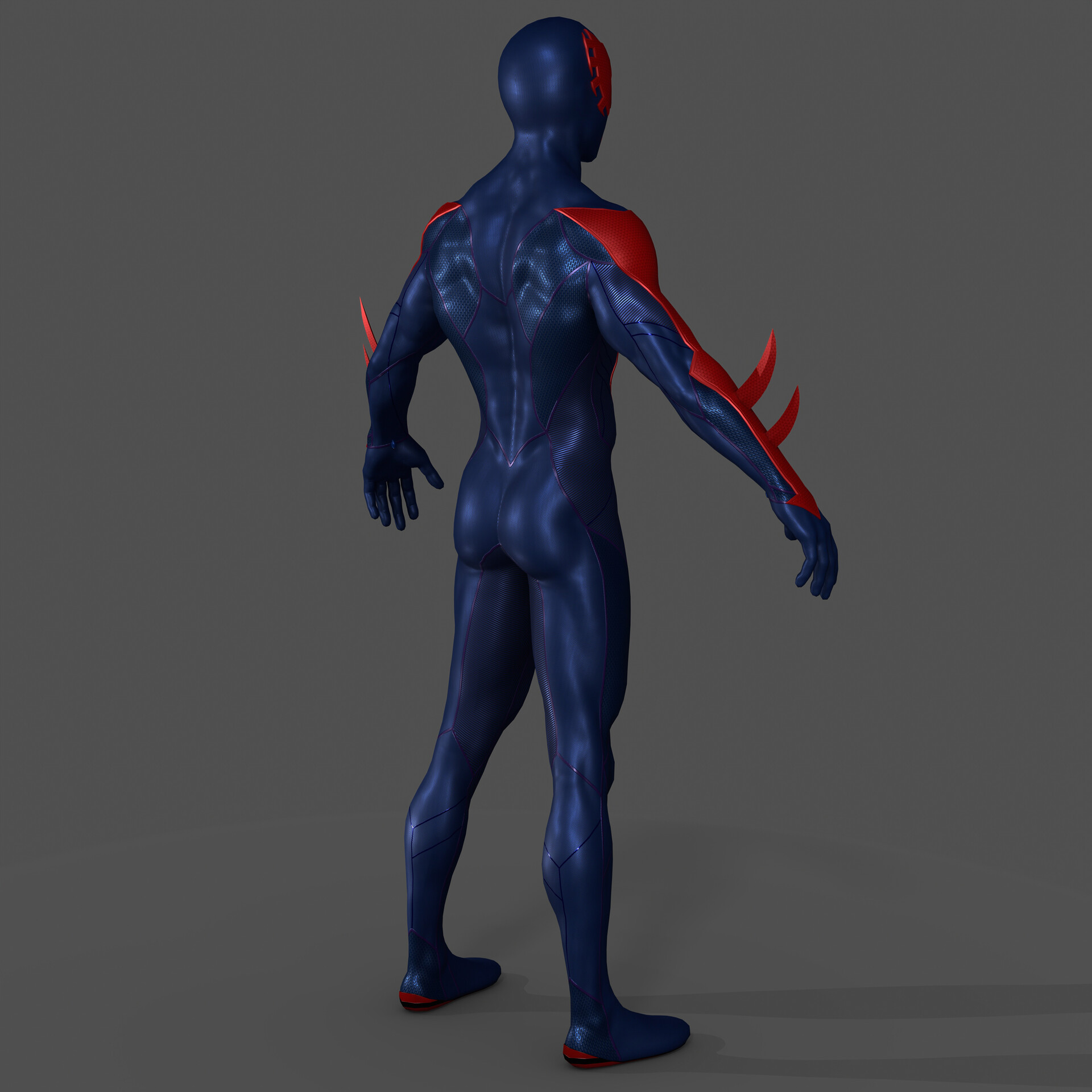 Sayed Afshan Ali - Miguel O’hara Spider-Man Into The Spider-Verse