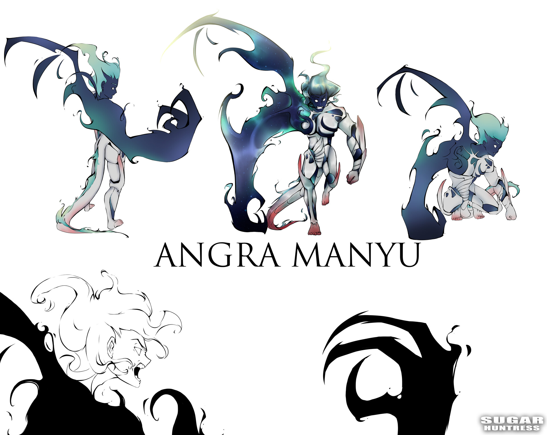 ArtStation - Angra Manyu (oc)