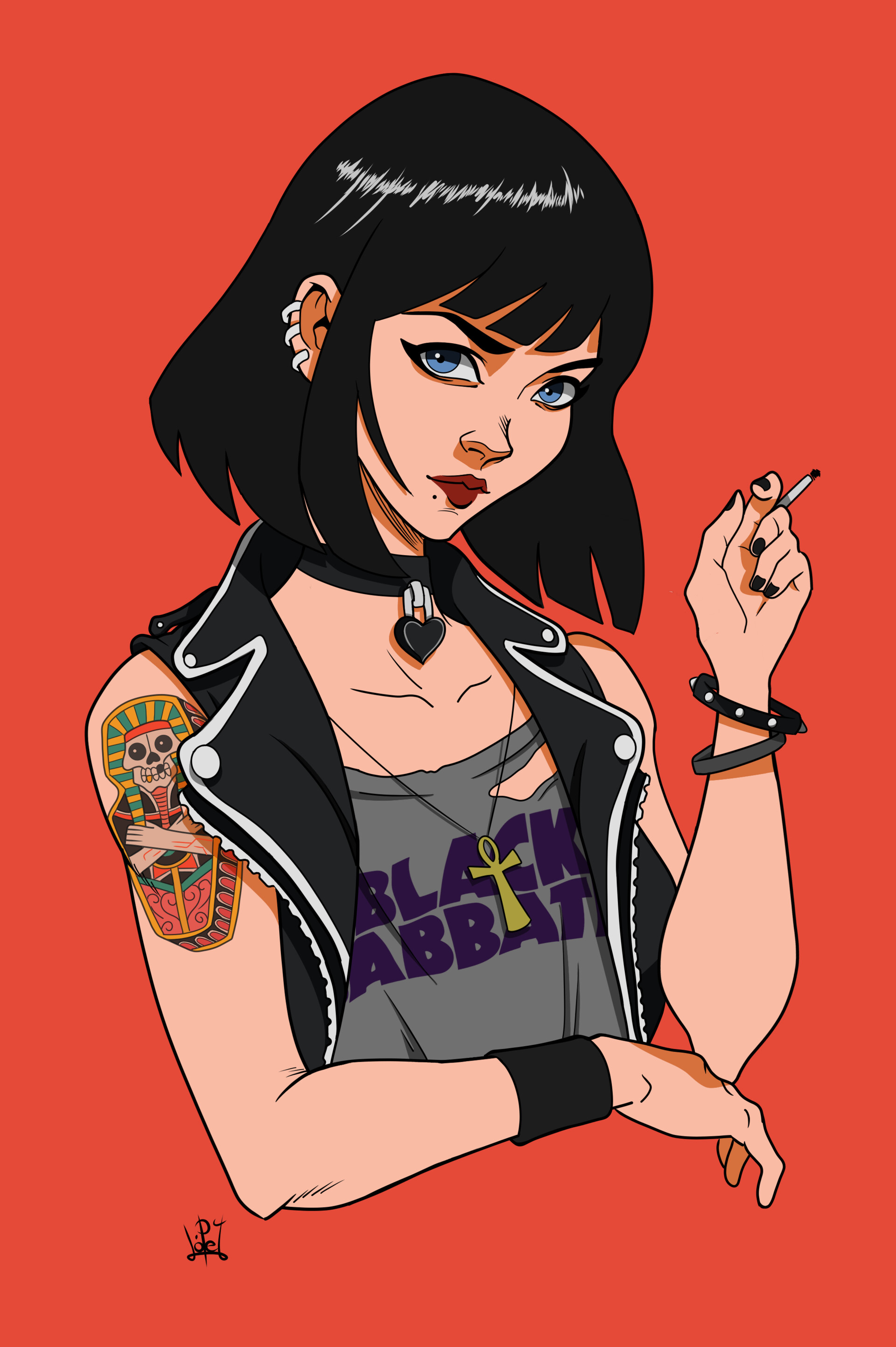 ArtStation - Rock Girl