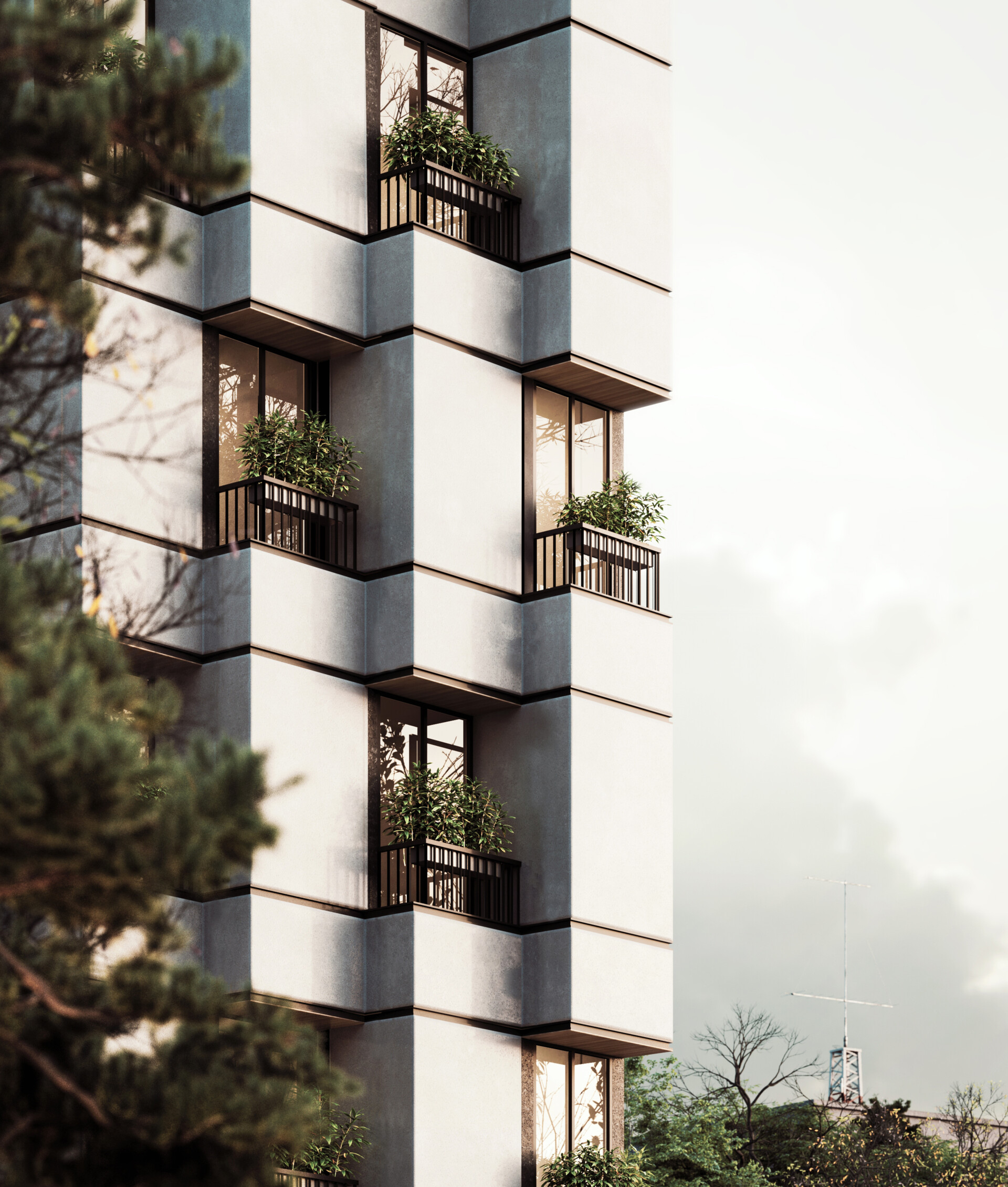 ArtStation - "Zero Six" Residential Building