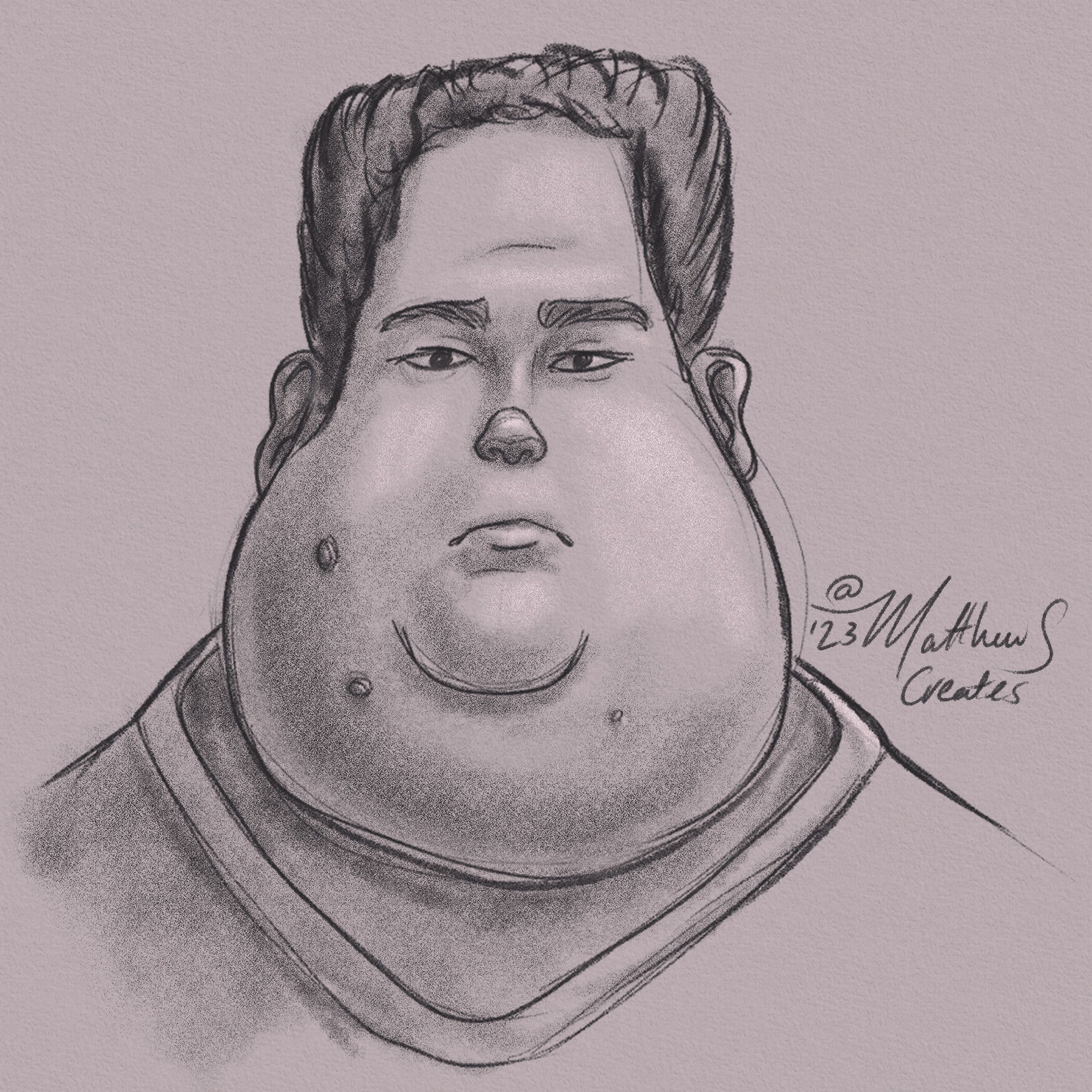 ArtStation - Portrait Drawing Challenge 68/150