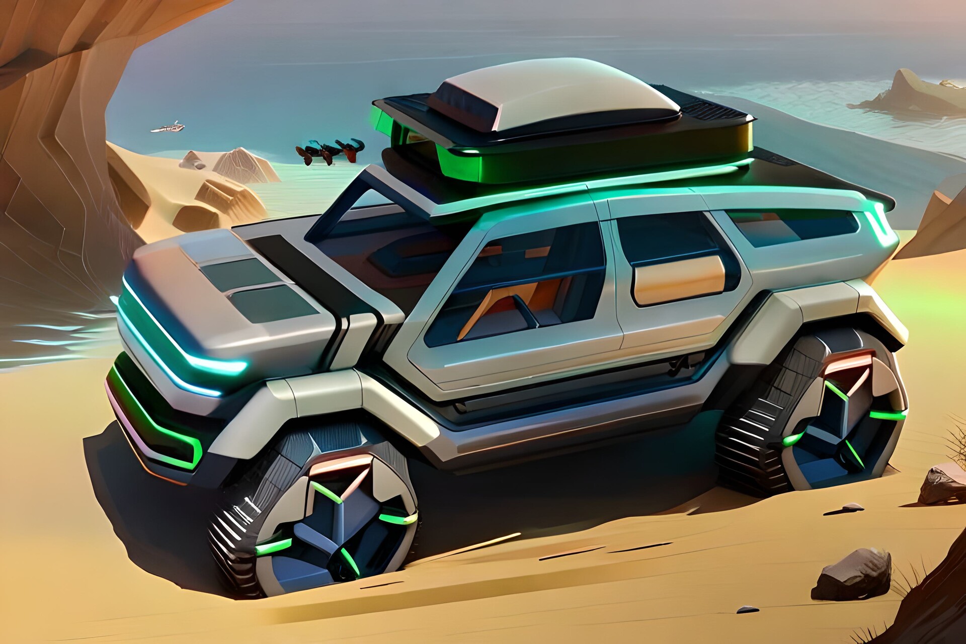 ArtStation - A 19 a Prototype Car