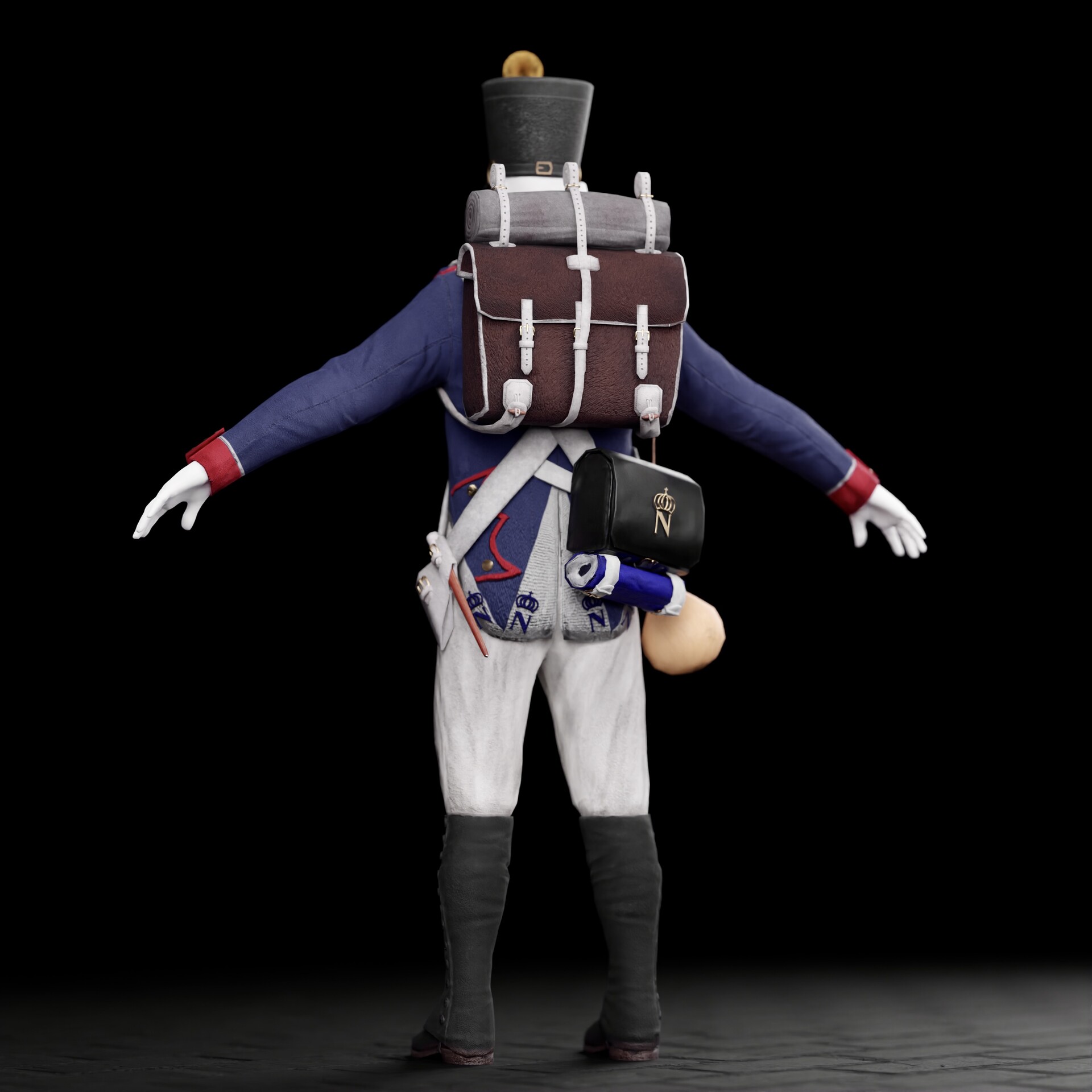 Alican Norbert Tulan - Napoleonic Era French Fusilier Regiment Ranks