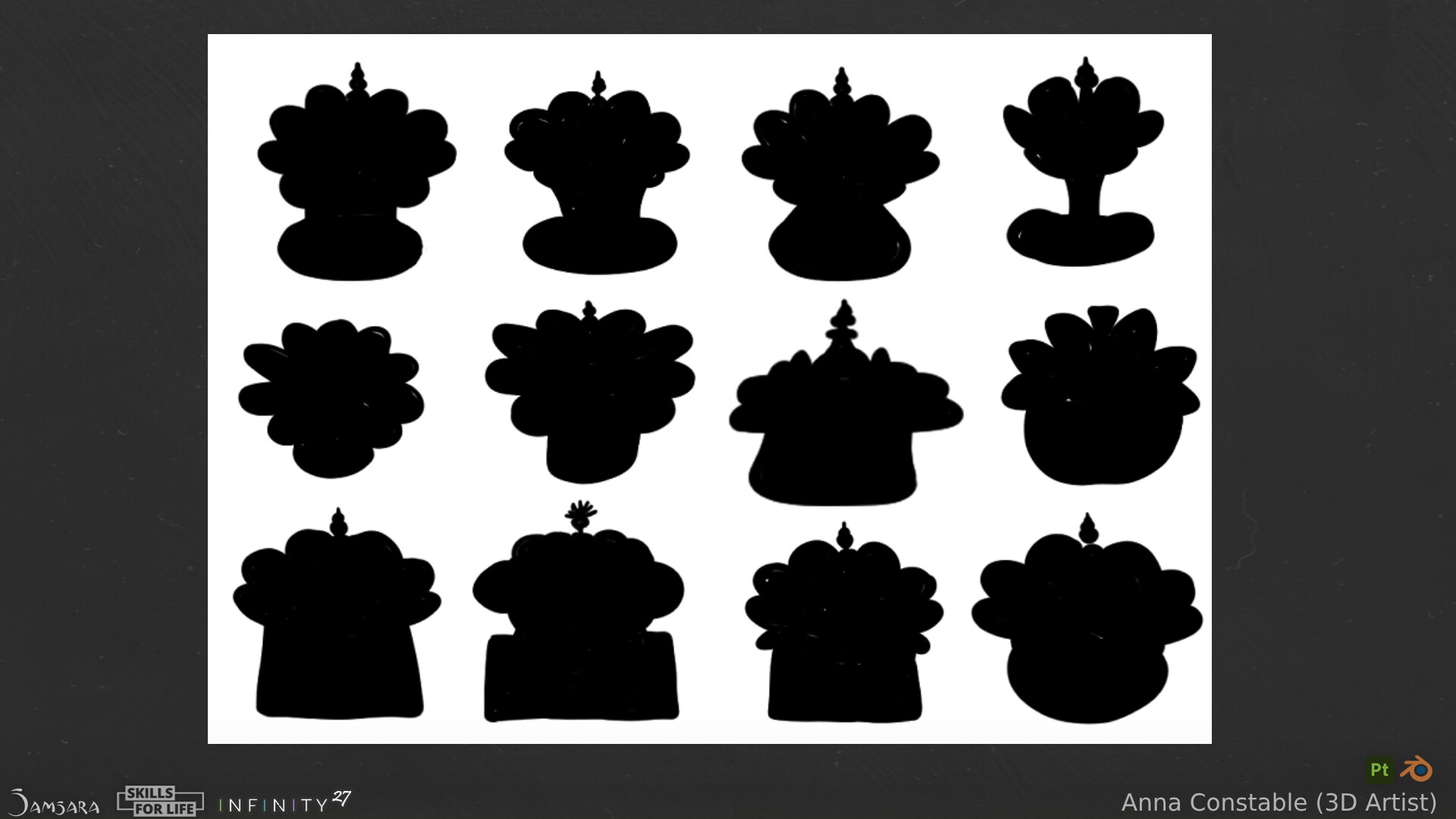 Anna Constable - Tibetan Incense Vessel - Samsara (Infinity 27)