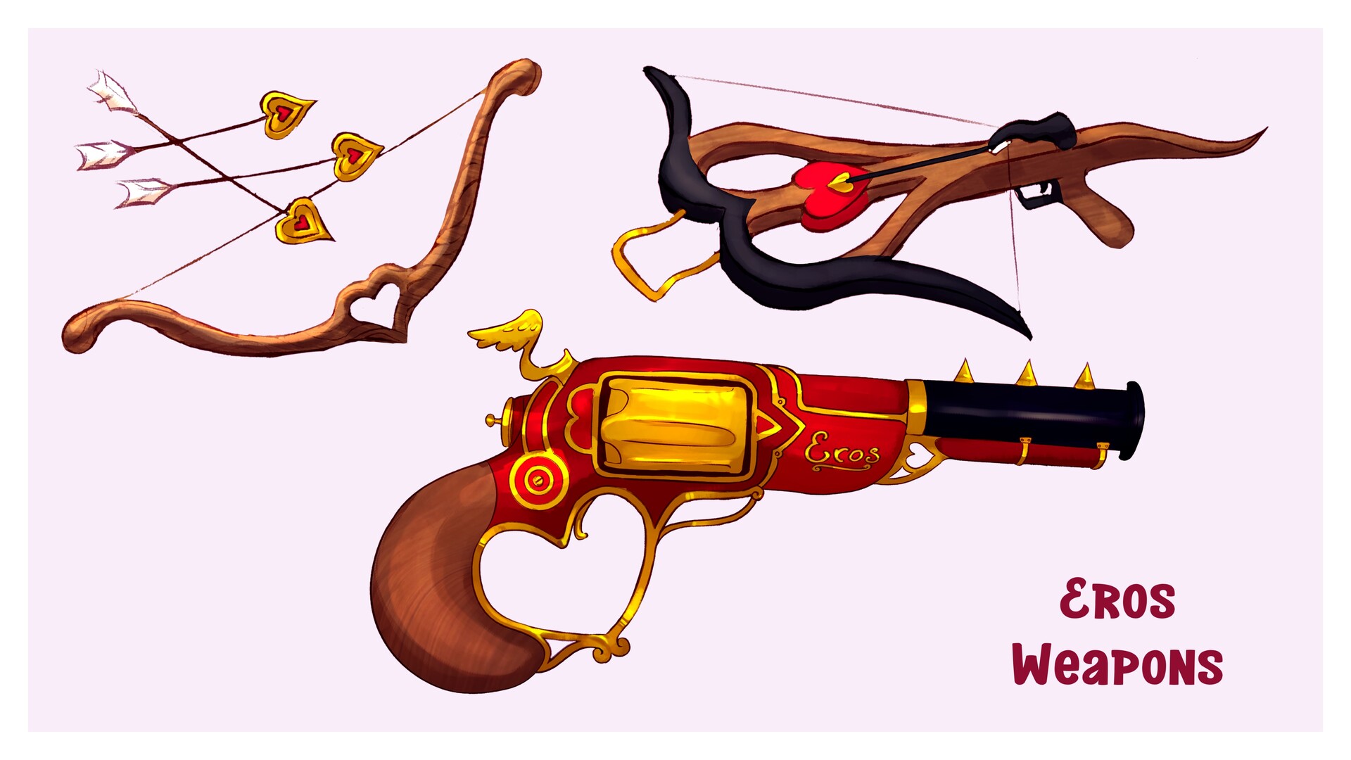 ArtStation - Eros Weapons