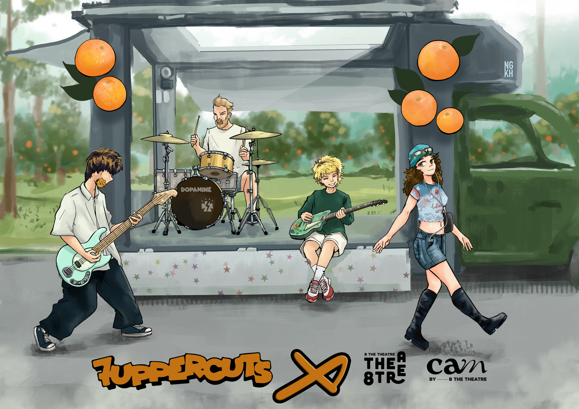 ArtStation - 7UPPERCUTS's music video "DOPAMINE"