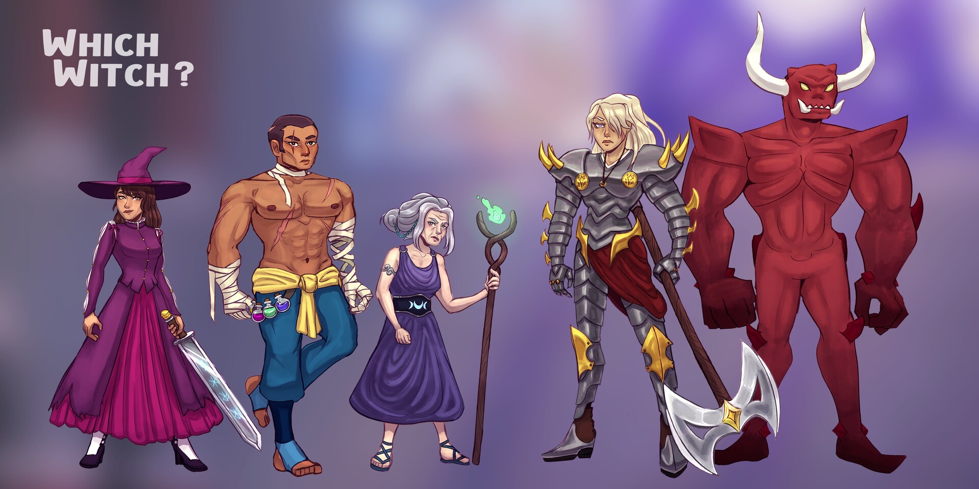 ArtStation - Which Witch? Character Concepts