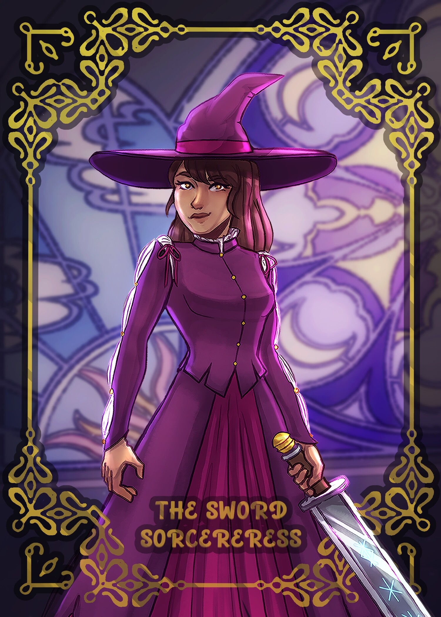 ArtStation - Which Witch? The Sword Sorceress